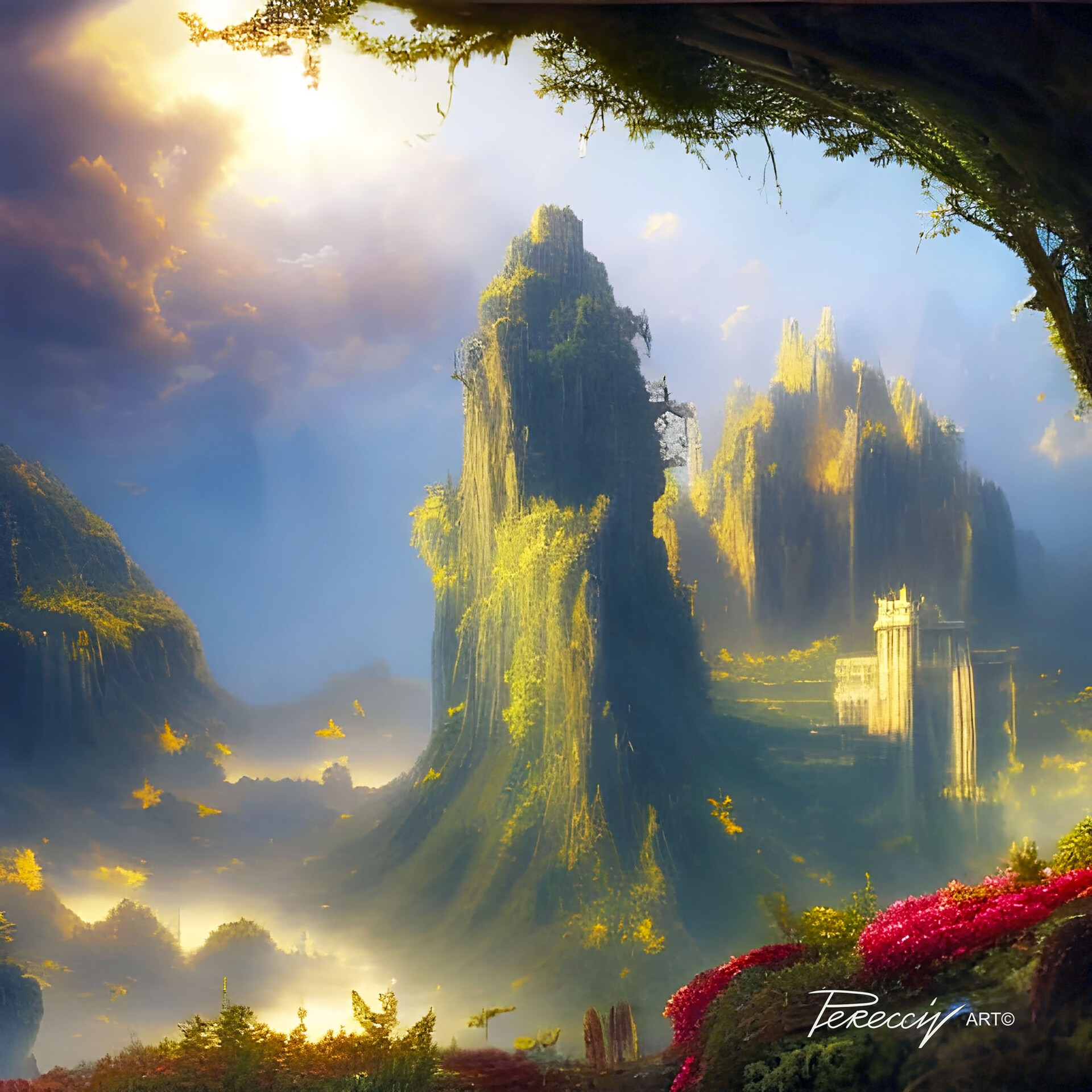 ArtStation - Magic Journeys: Magic Rocks - 202302101.