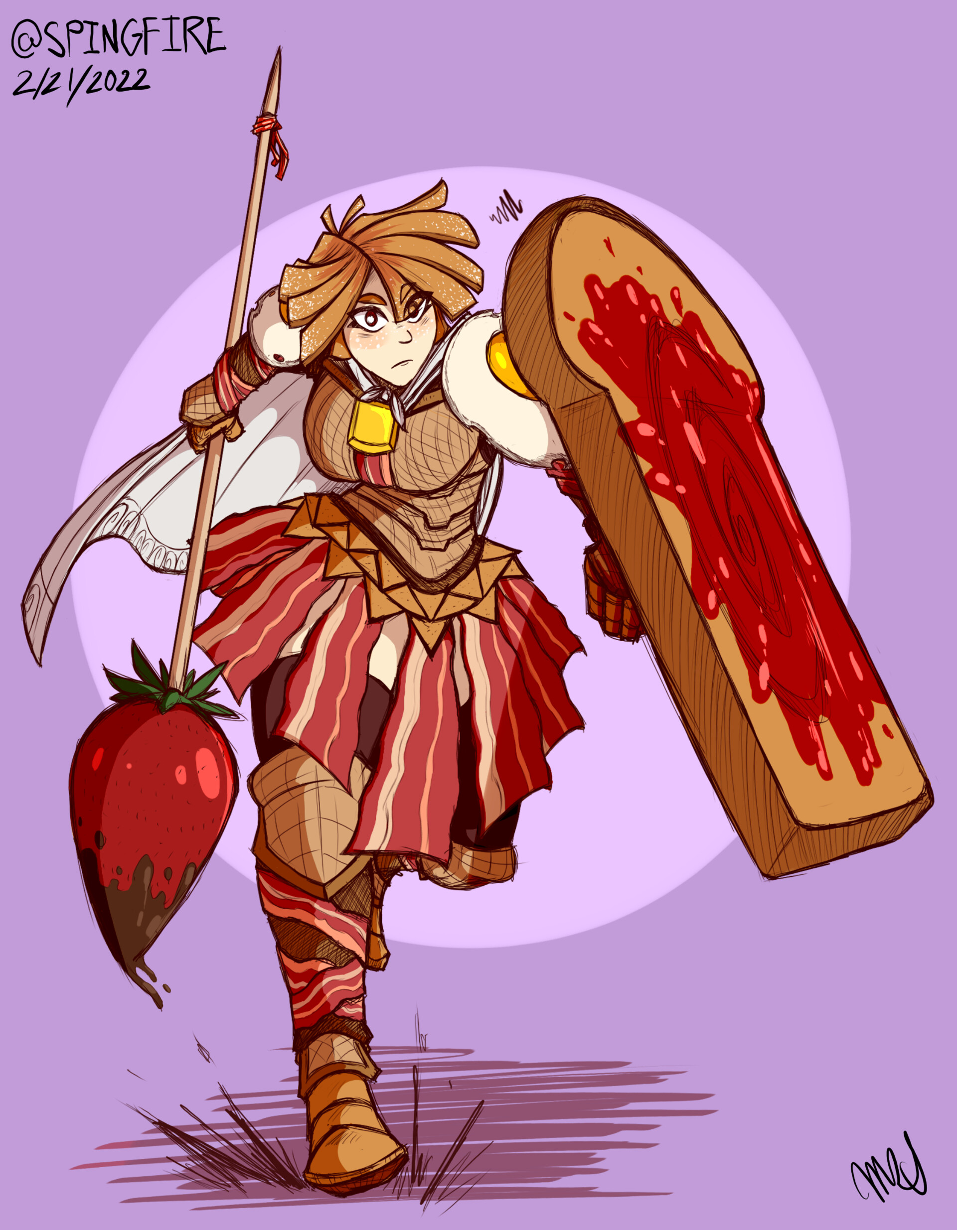 ArtStation - Breakfast Knight