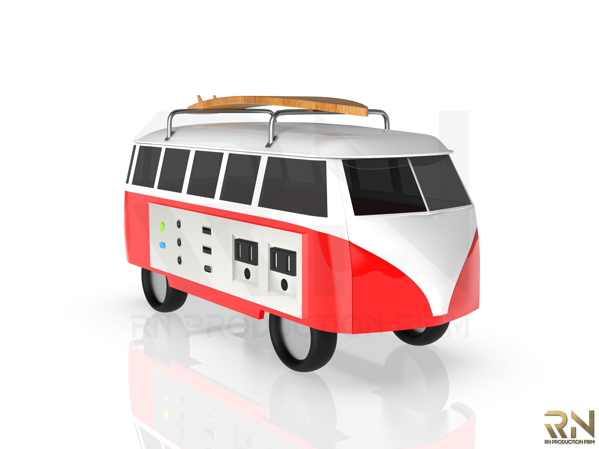 ArtStation - 3D "Bus Generator Shape" Project