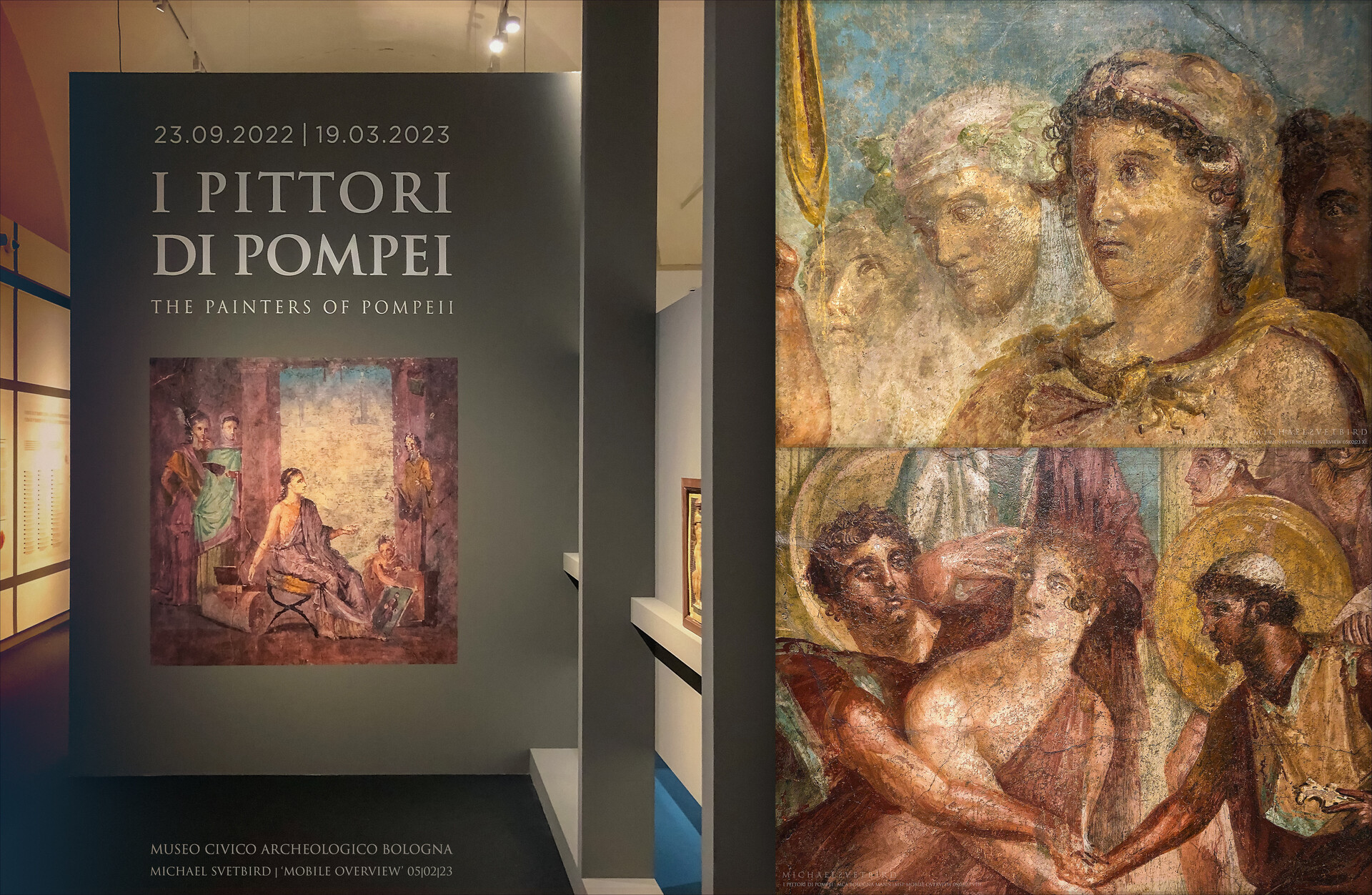 ArtStation - I PITTORI DI POMPEI Exhibition 'Mobile' Overview