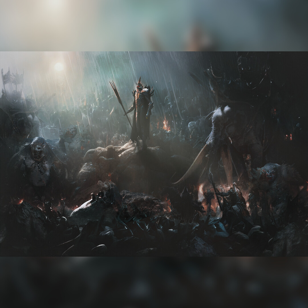 ArtStation - The army of Sauron