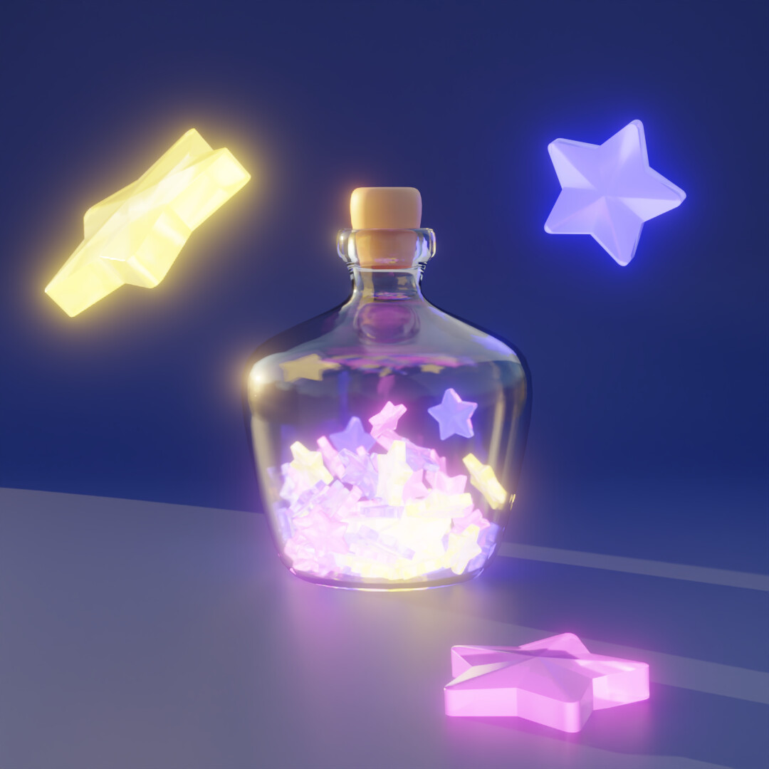 ArtStation - Magic bottle