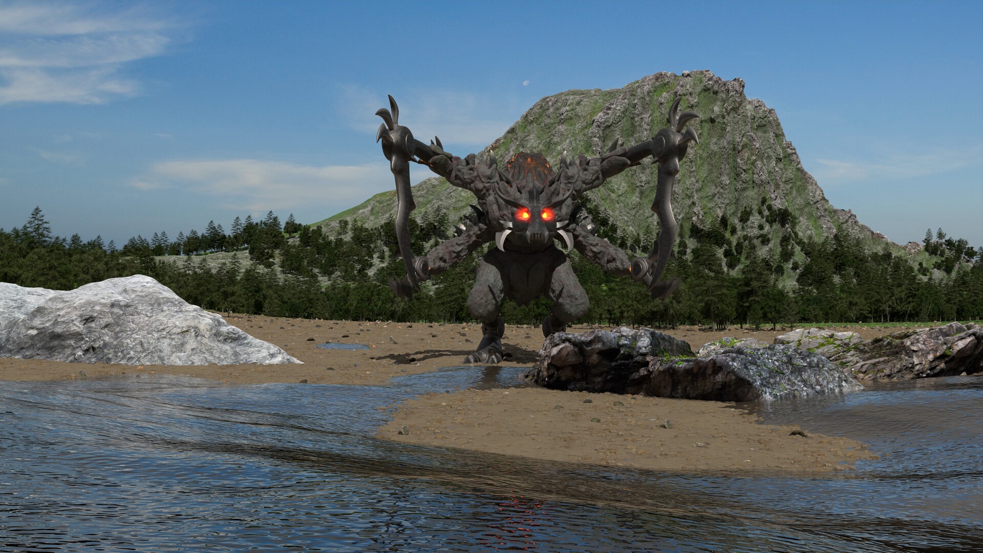 ArtStation - Awakening volcano Cho'gath - League of Legends fanmade ...