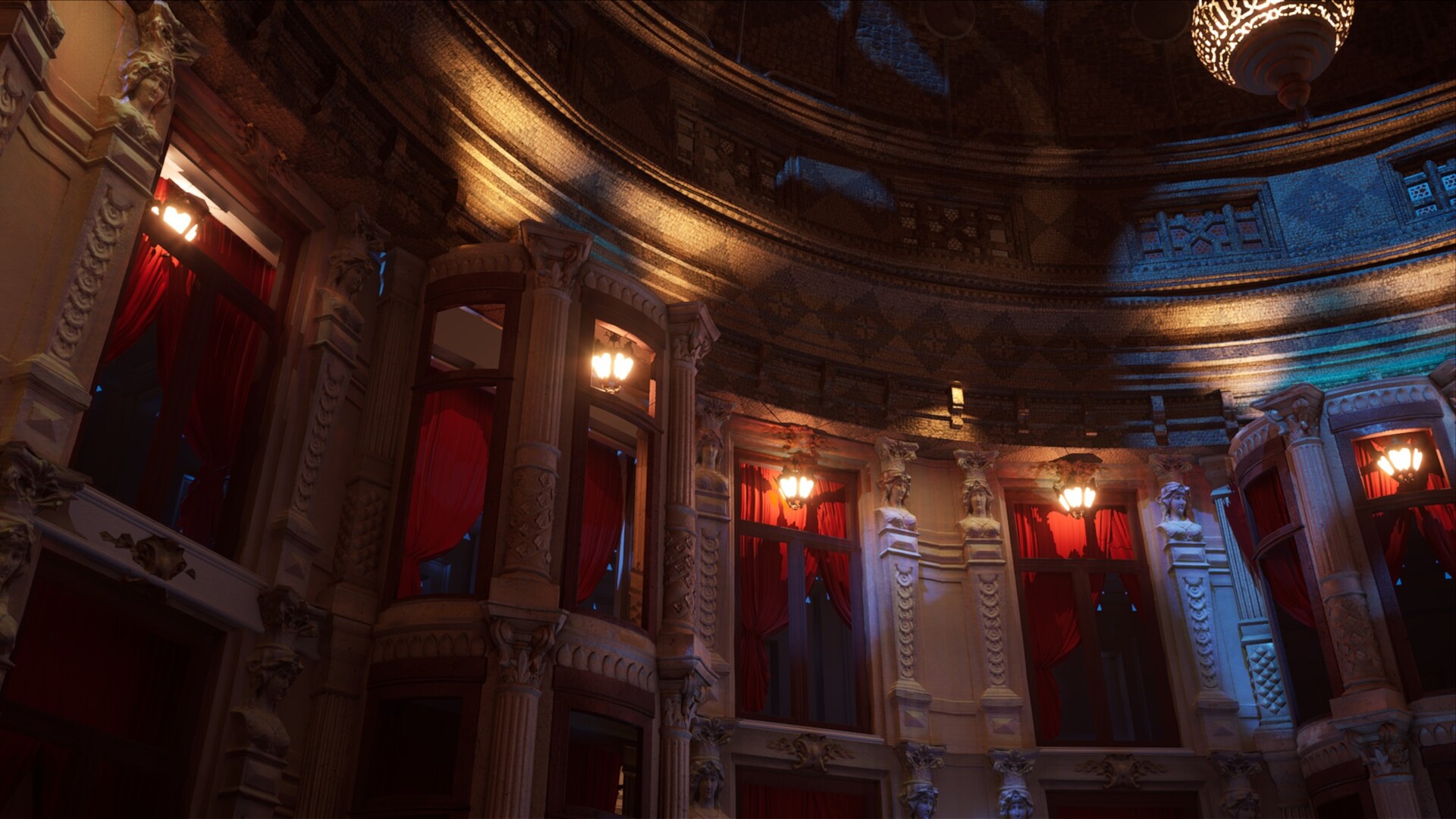 ArtStation - Night Theater - Unreal Engine