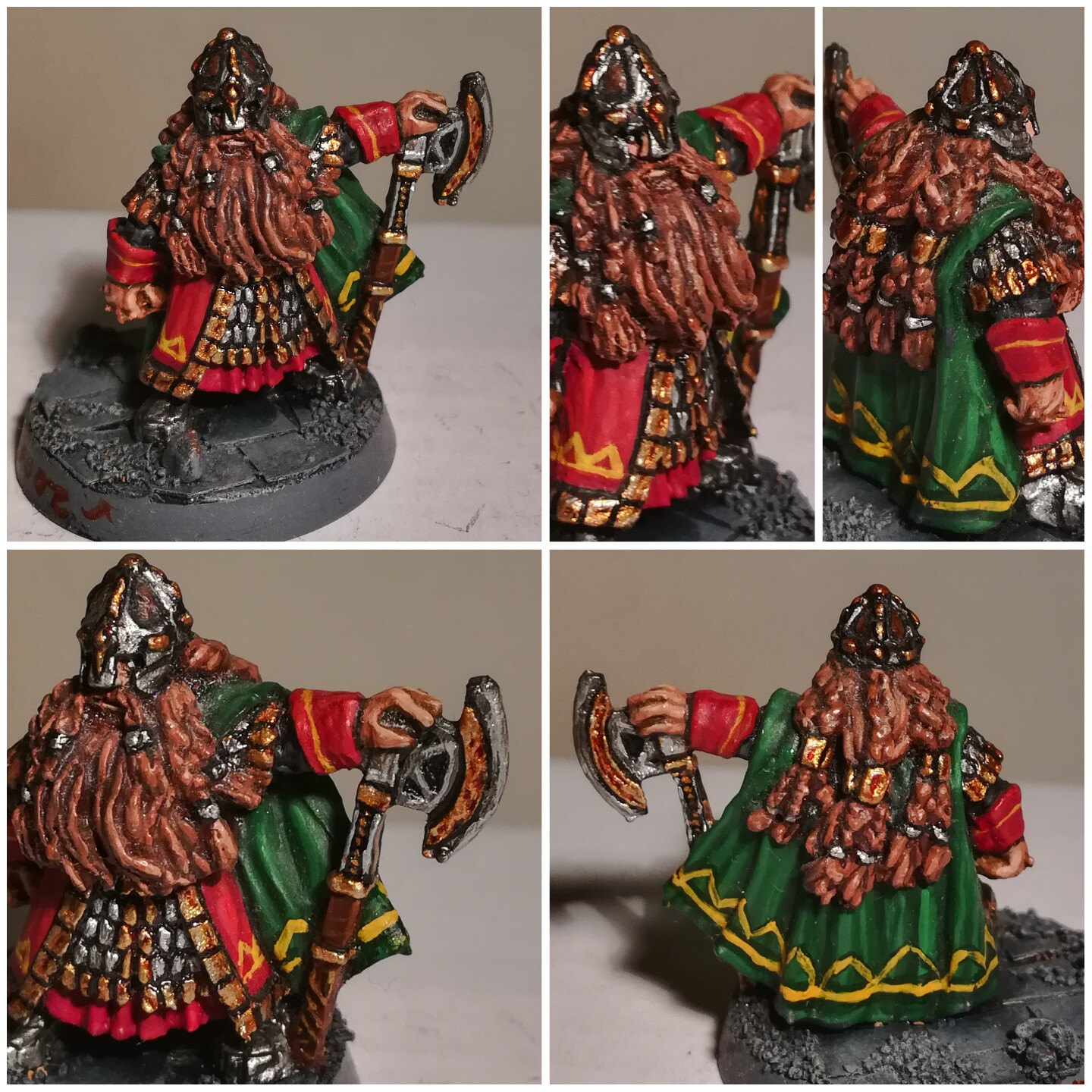 ArtStation - LOTR miniatures - Dáin Ironfoot