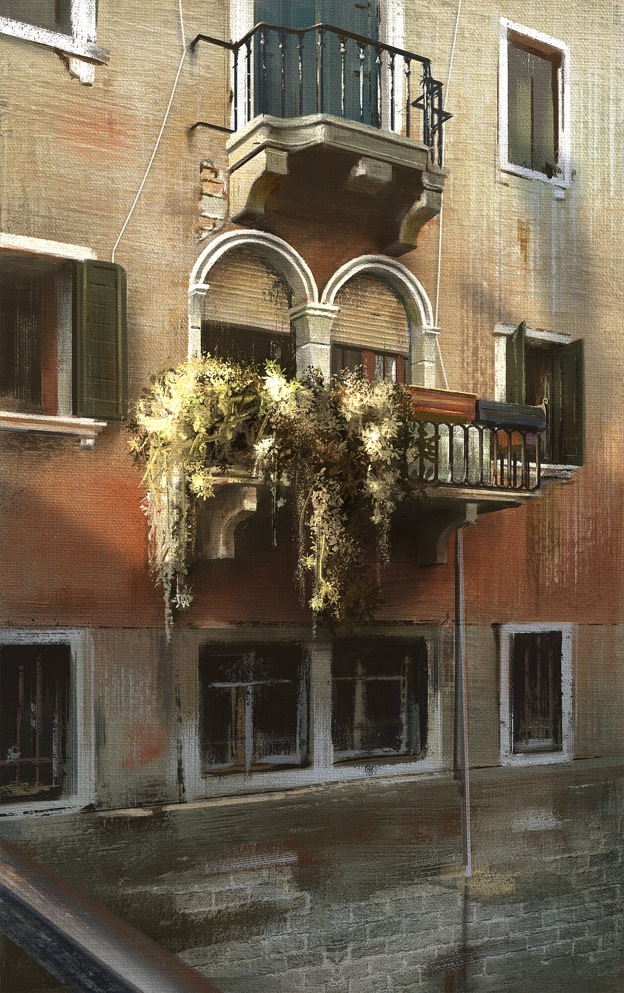 ArtStation - Venice Balcony