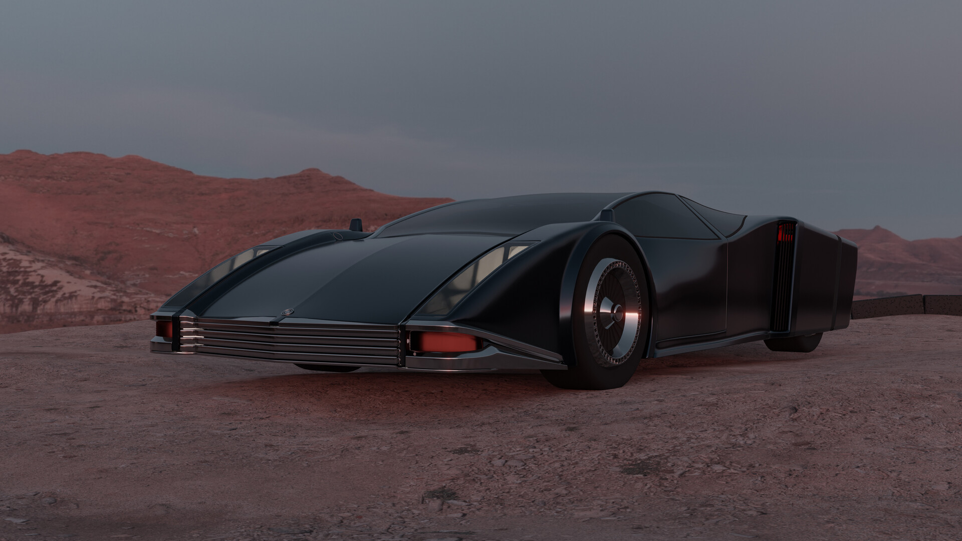 ArtStation - Car by Syd Mead`s vision