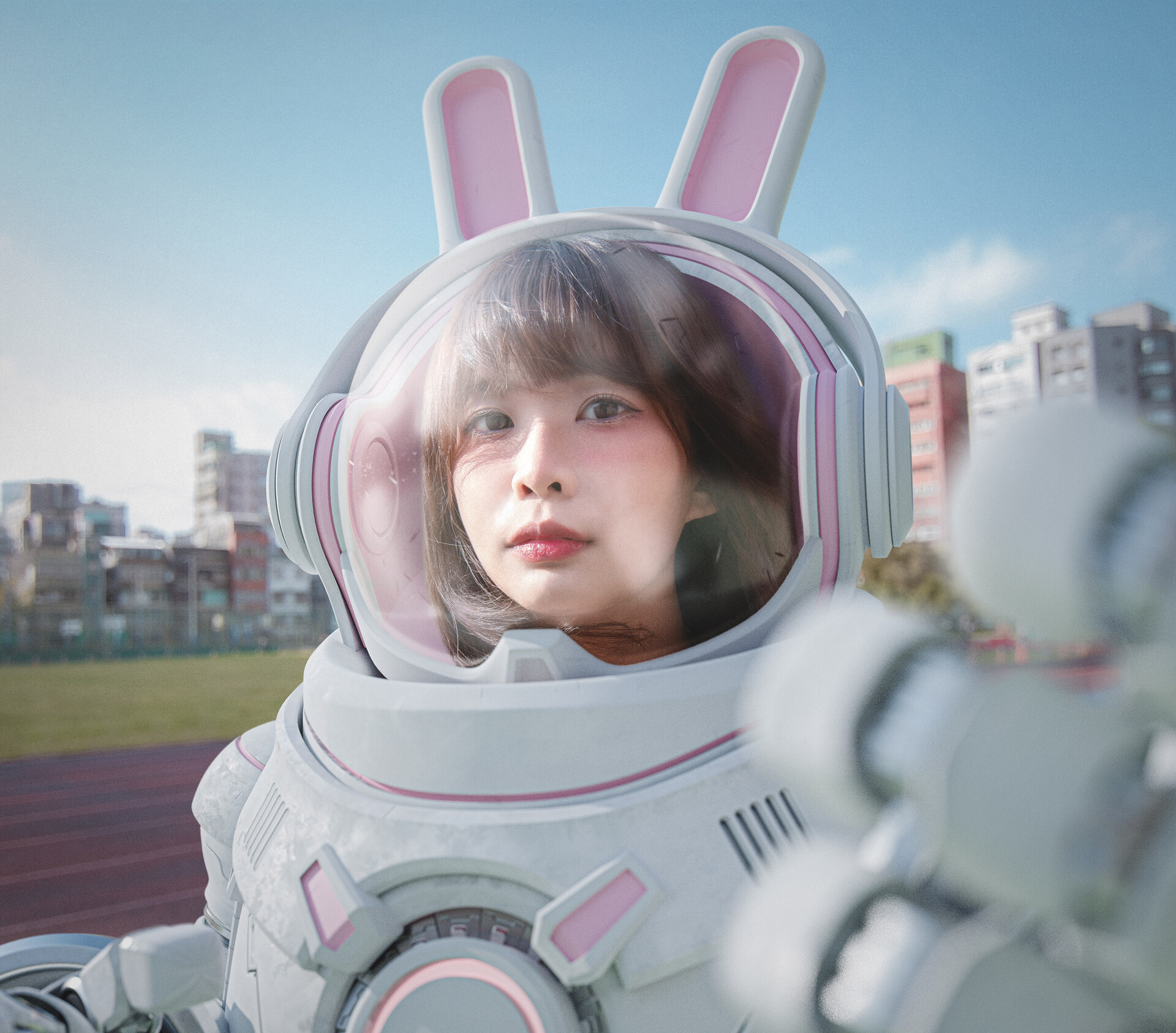 ArtStation - Robotic Rabbit Alien from another Planet