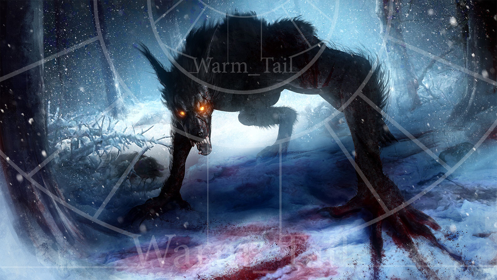 Warm_Tail - Werewolf on the road