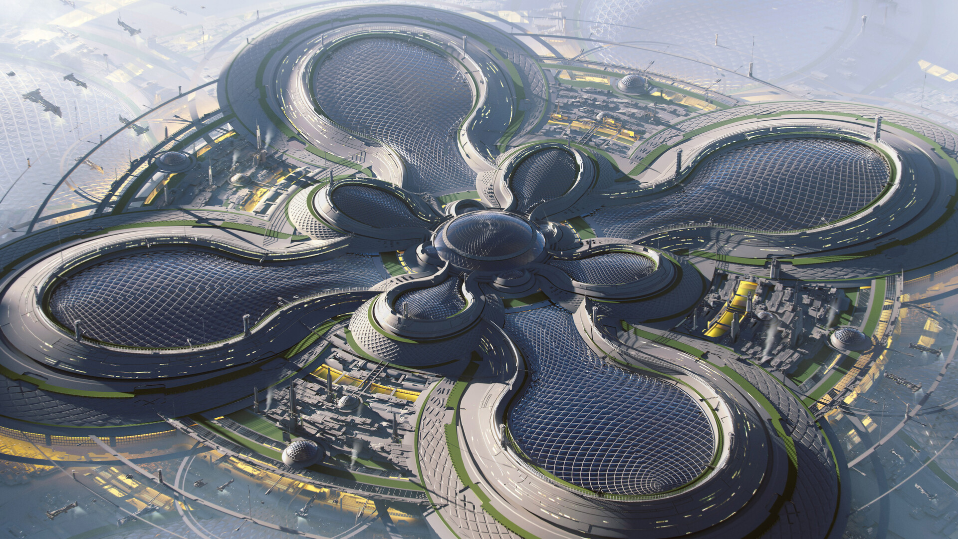 ArtStation - Spaceport City