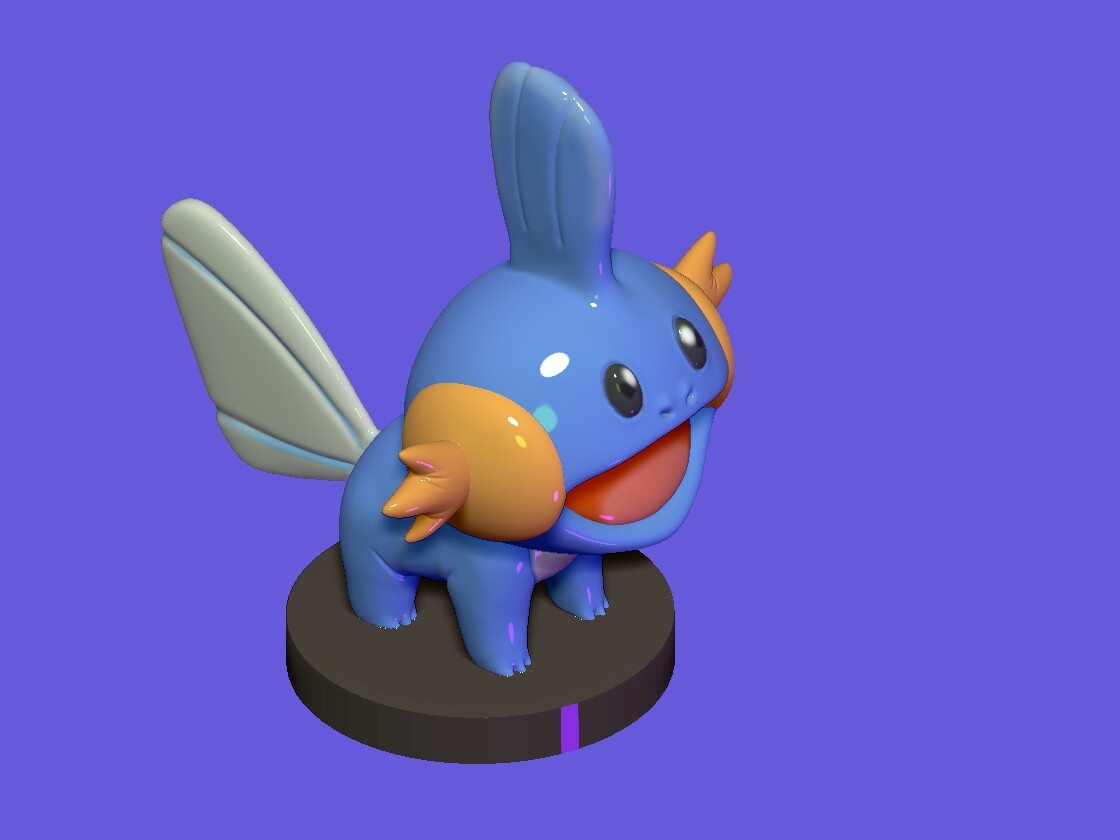 ArtStation - Pokemon Mudkip