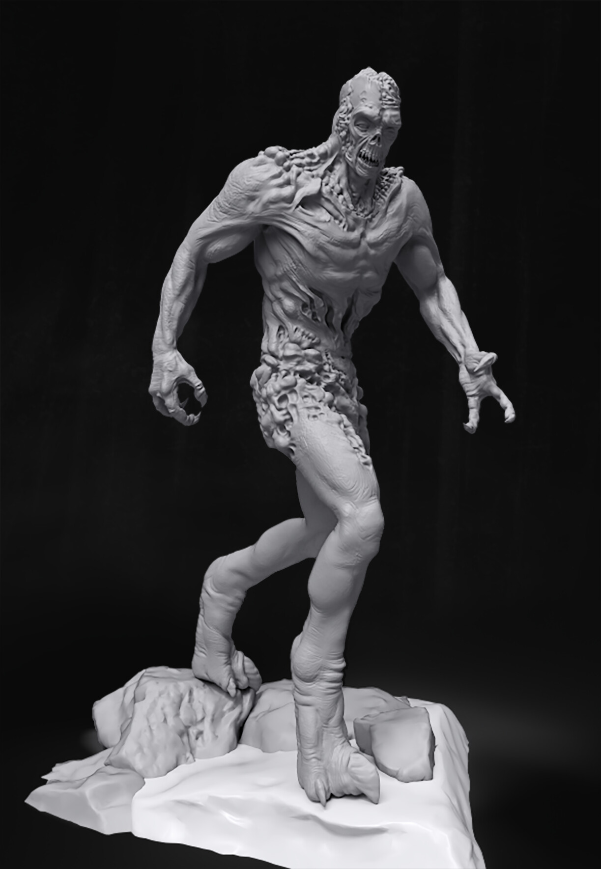 ArtStation - Melted Monster