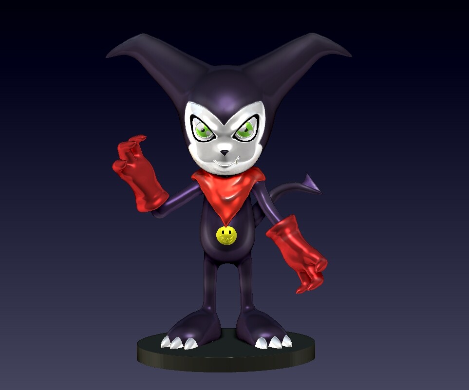 ArtStation - Impmon - Digimon Tamers