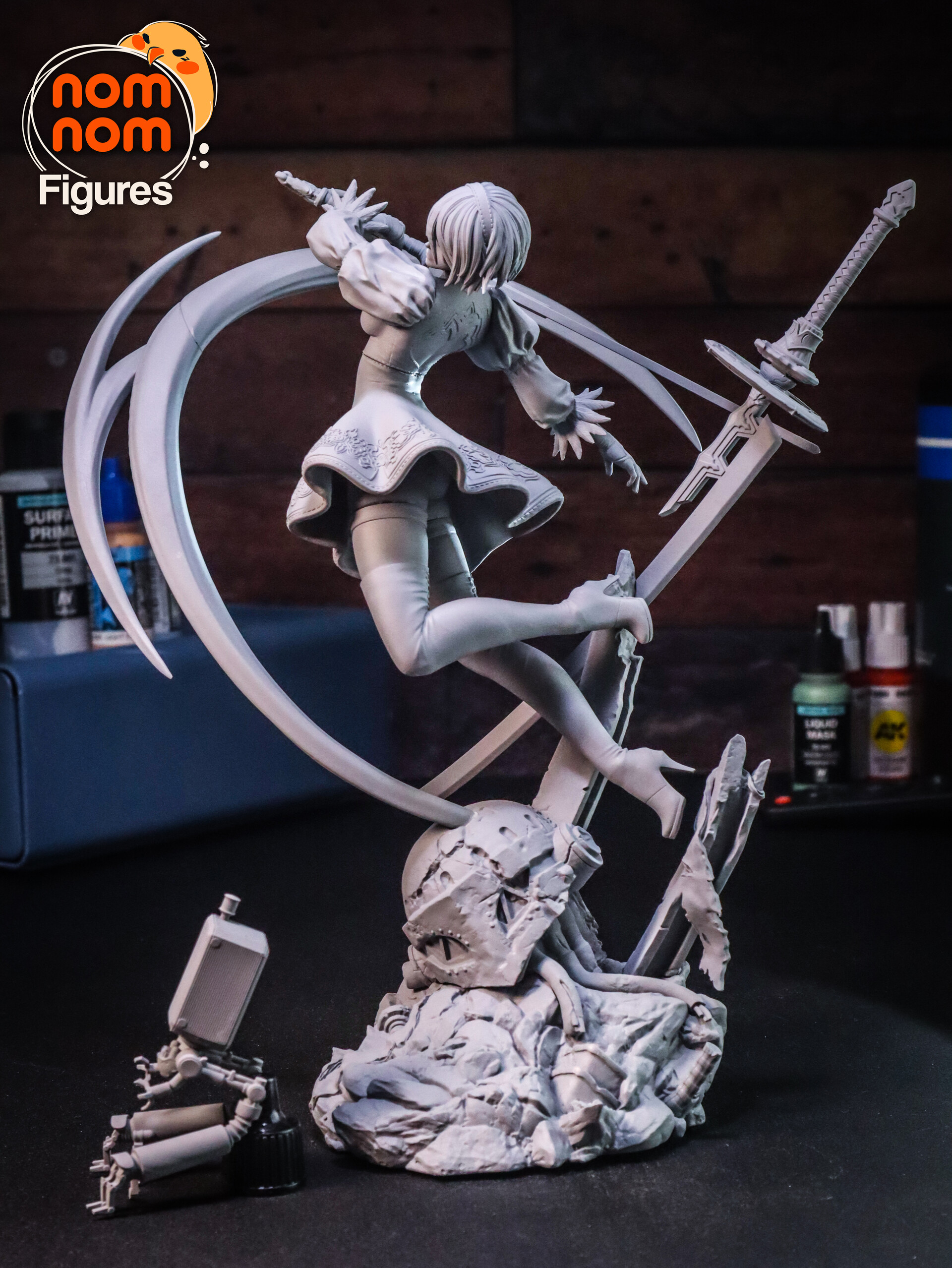 NomNom Figures - 2b - Nier Automata