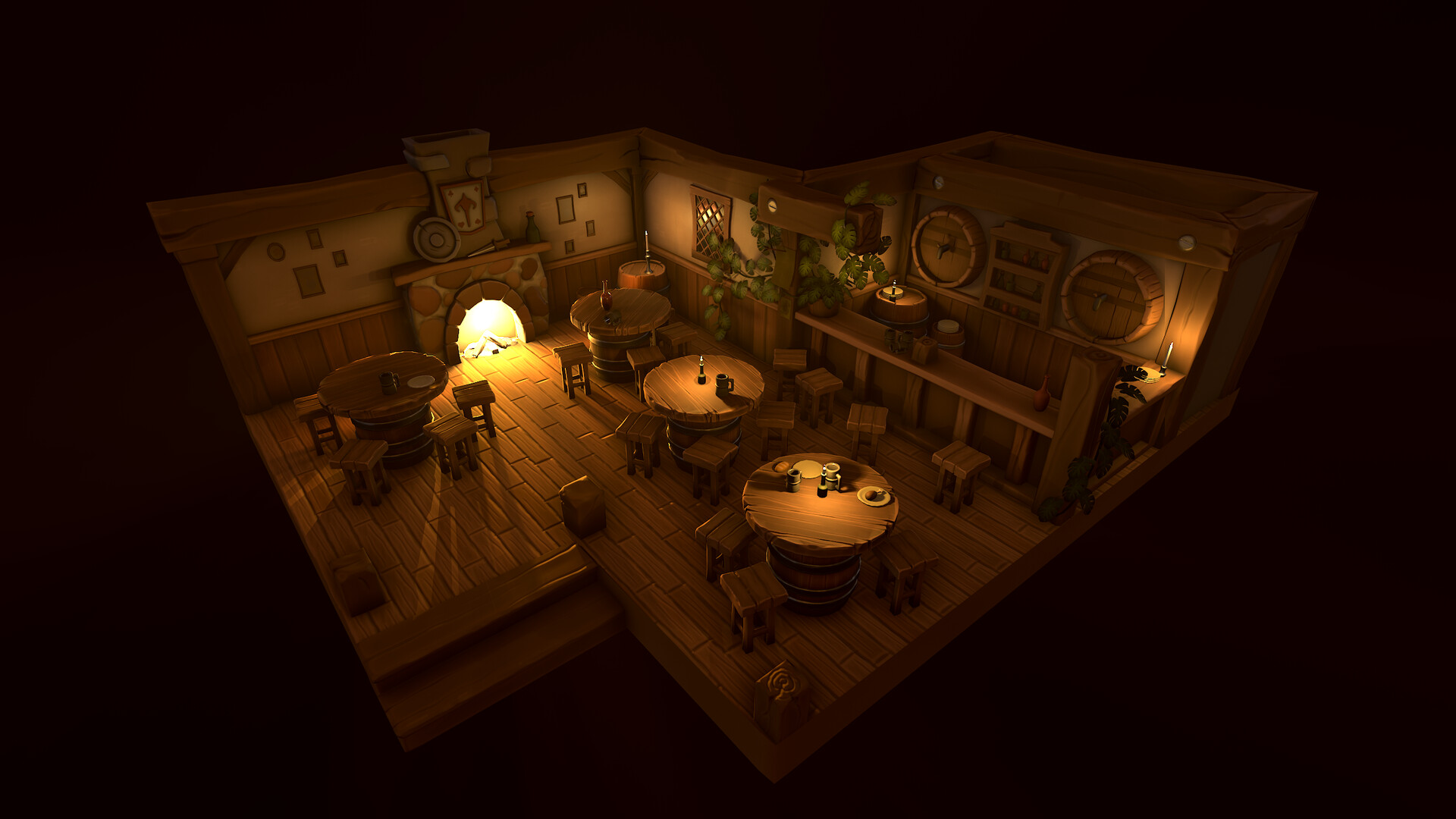 ArtStation - The Tavern