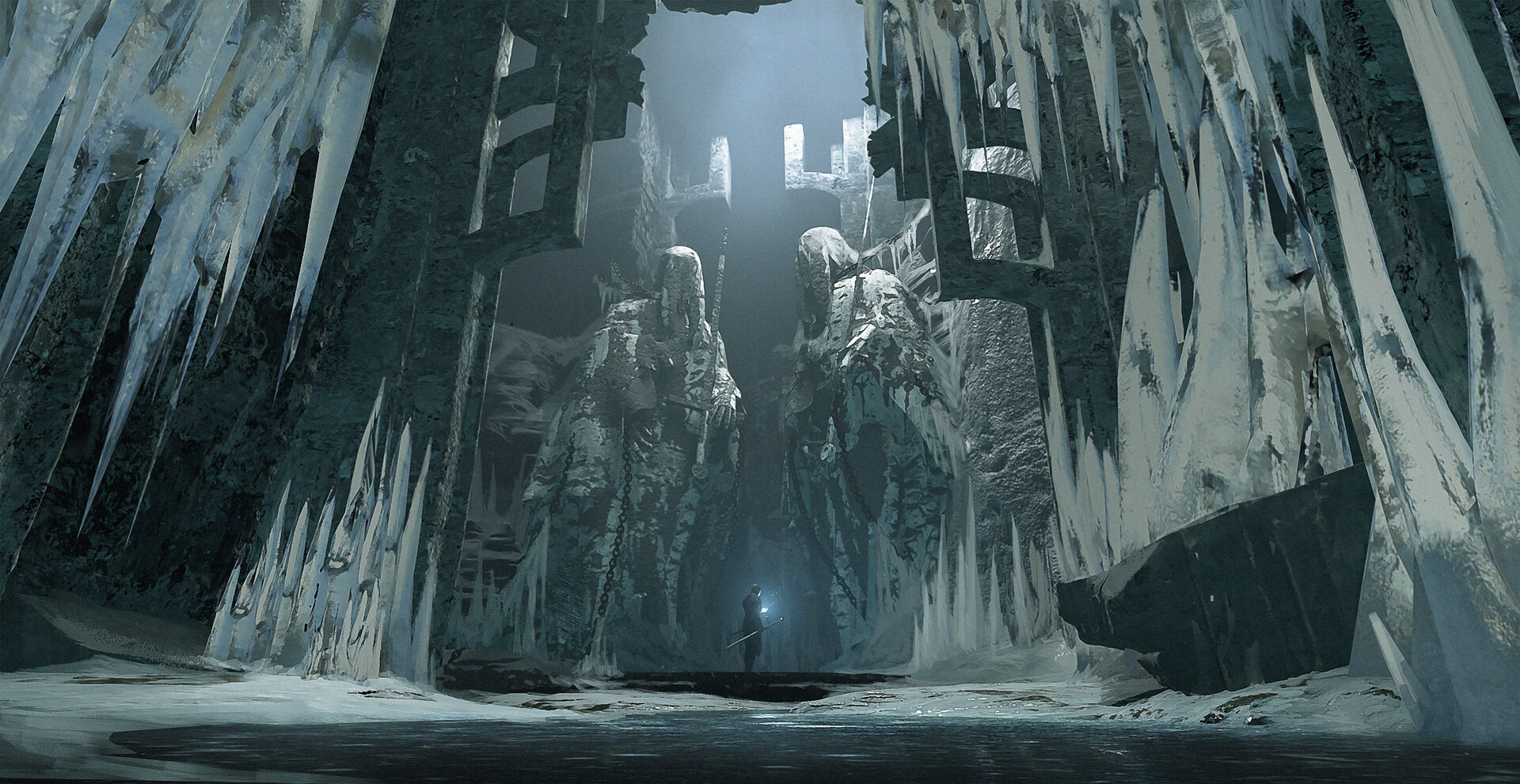 ArtStation - Ice hall