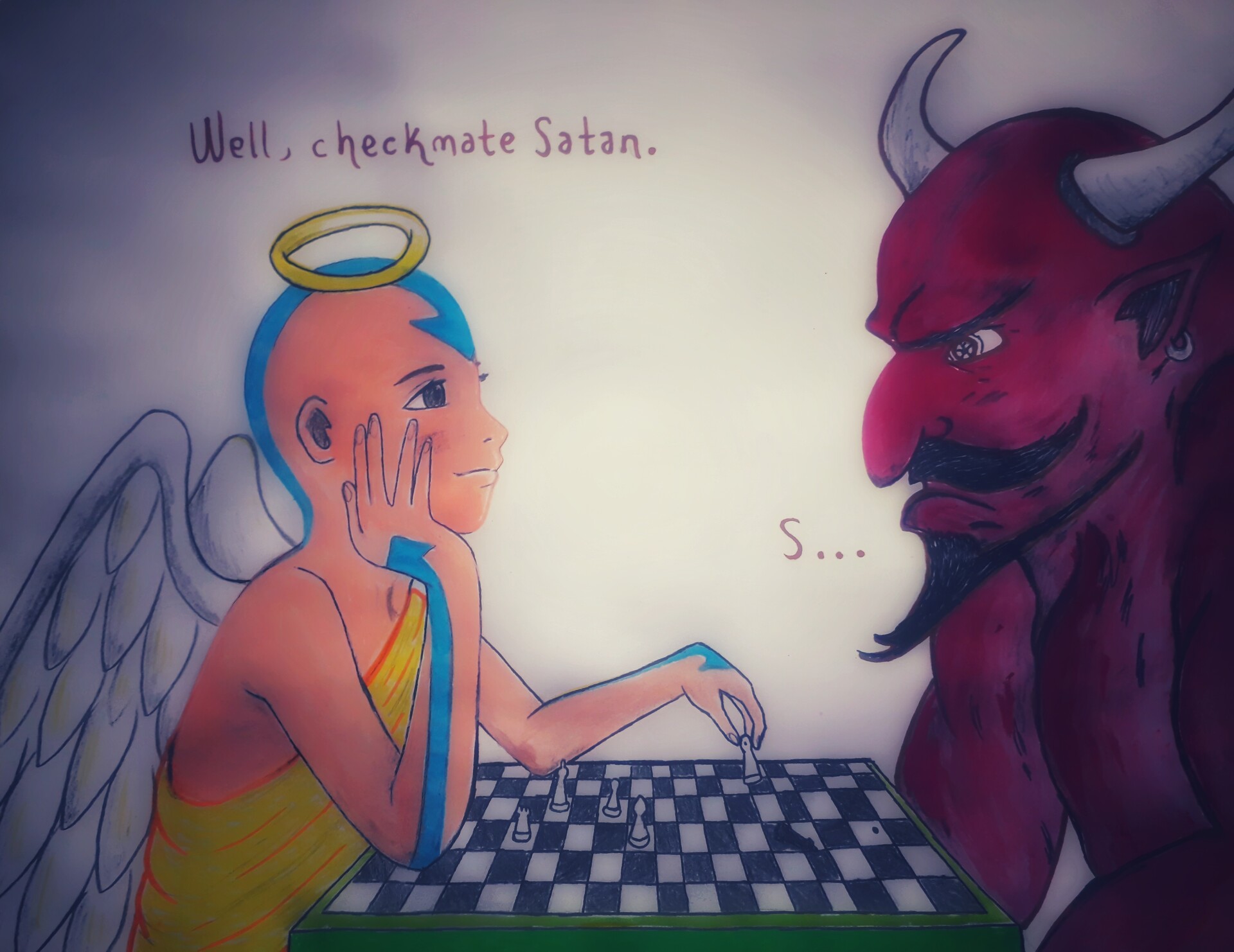 ArtStation - Aang checkmated satan