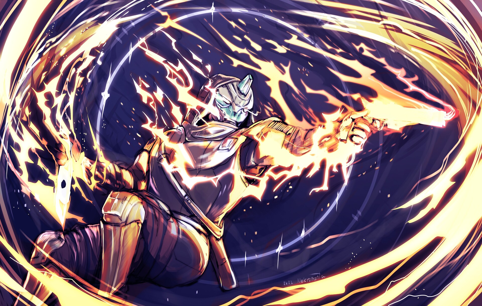 ArtStation - Destiny 2 Cayde fanart