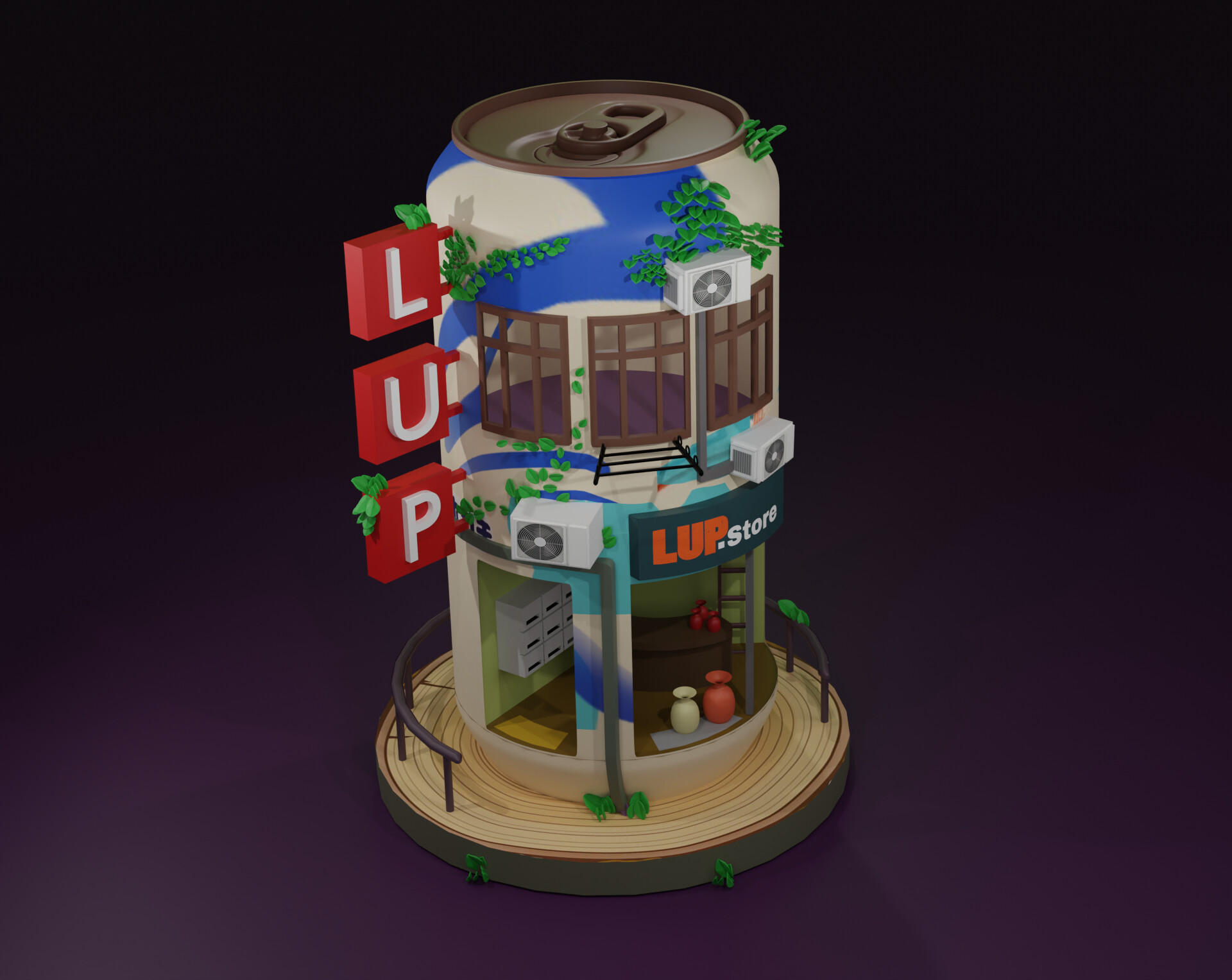 ArtStation - can shop