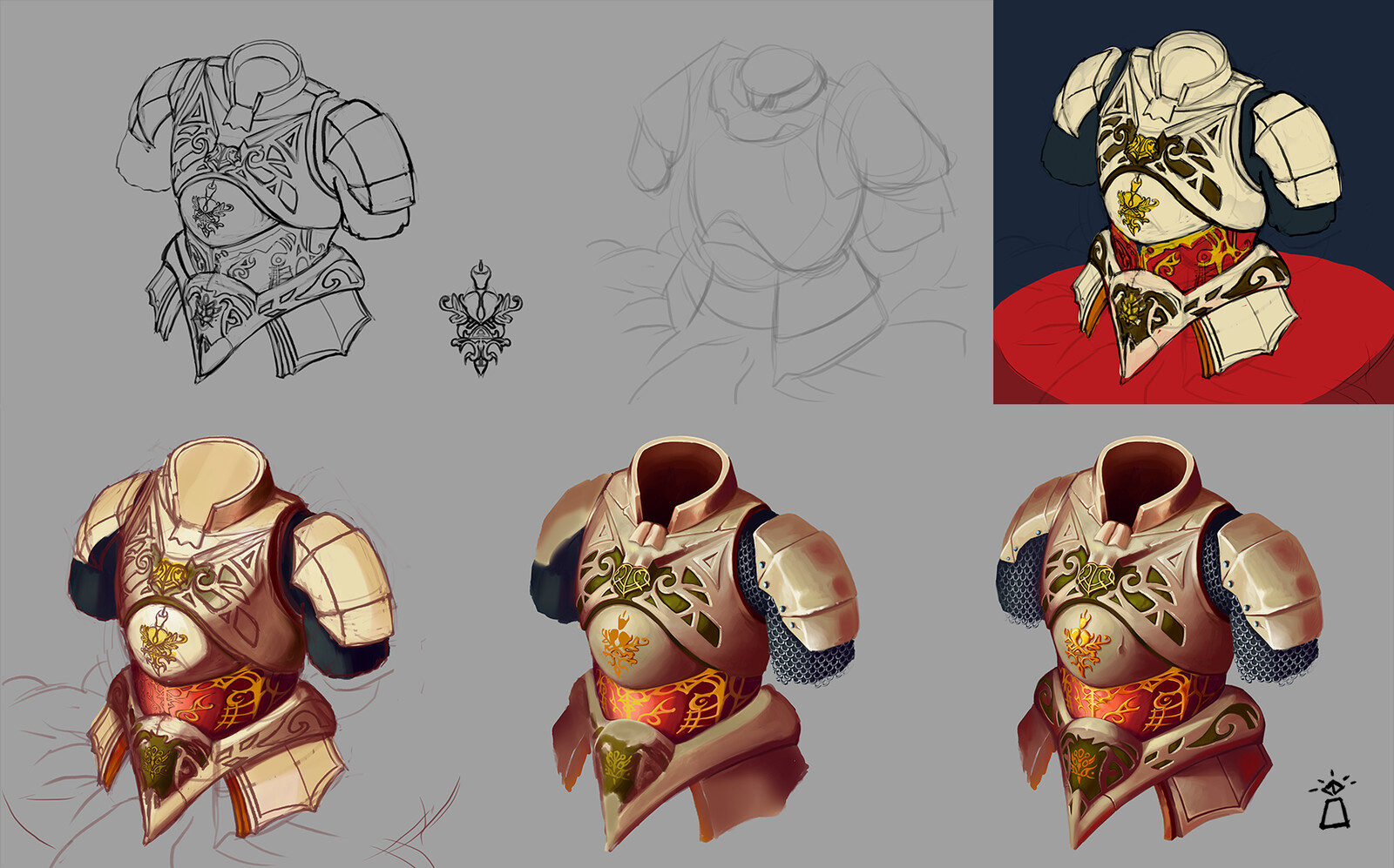 Paul K. - Zubei Armor | Lineage 2 | Fan Art