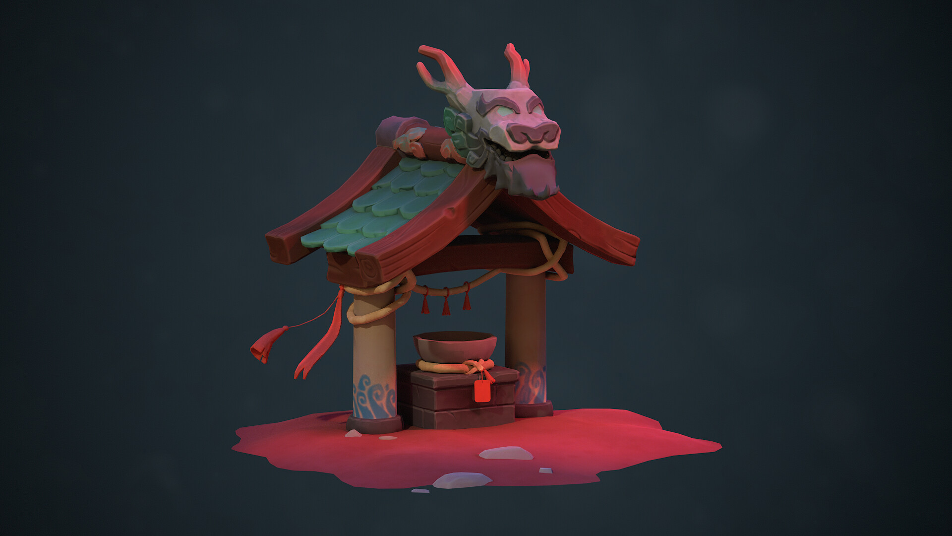 Jan Neumetzler - Stylized Shrine