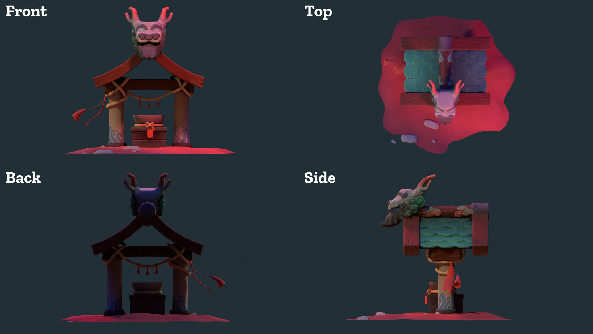 Jan Neumetzler - Stylized Shrine