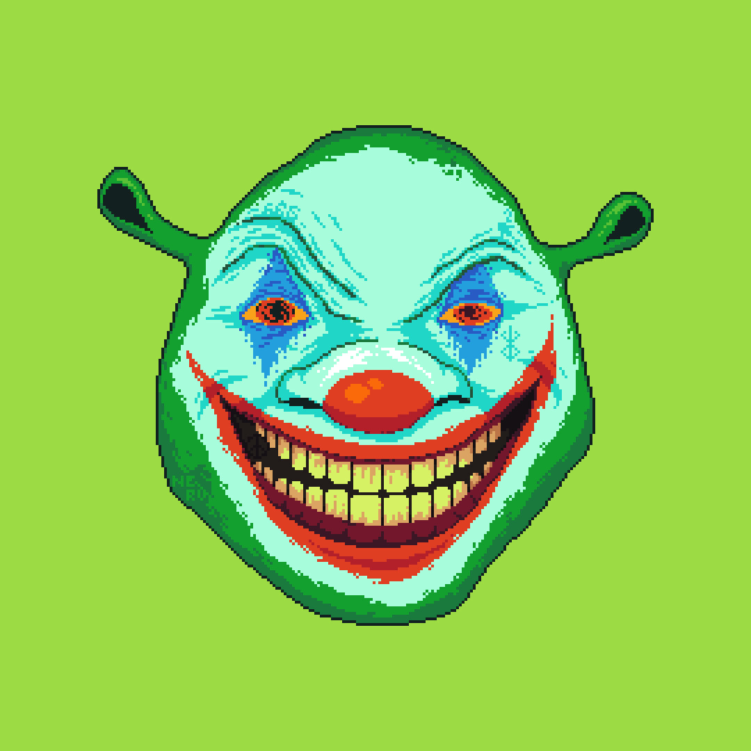 ArtStation - Shrek-Joker