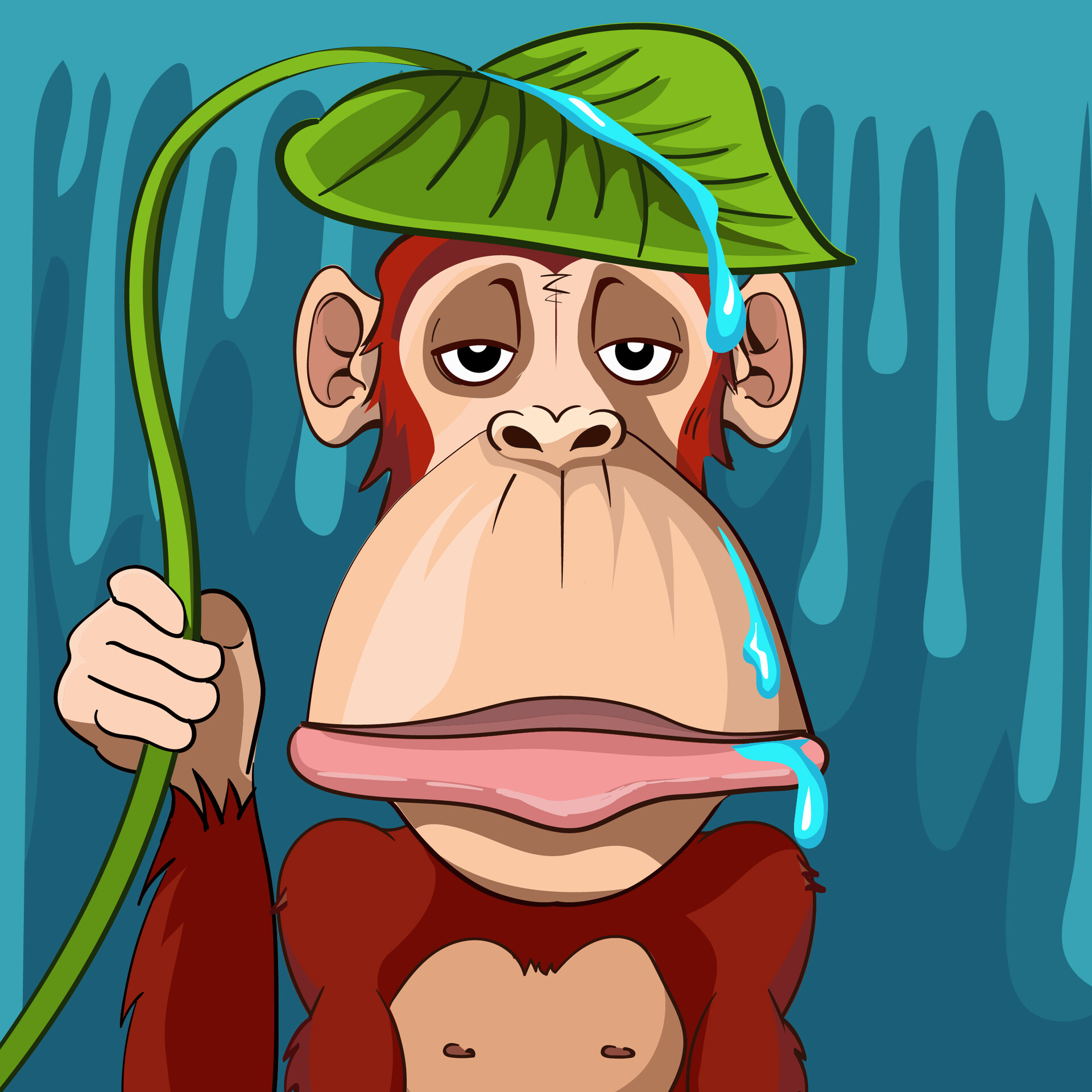 ArtStation - monkey character art NFT