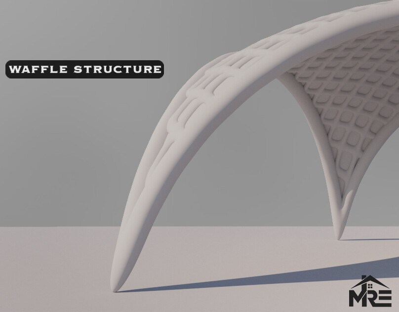 ArtStation - Waffle Structure