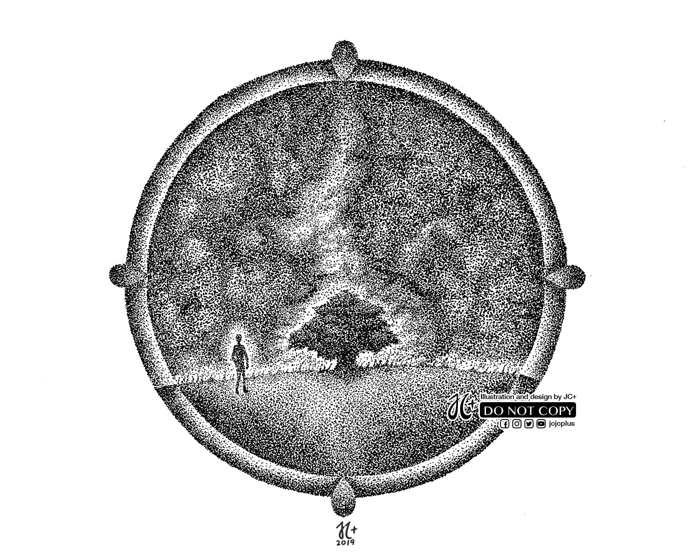 ArtStation - Dots Drawing 04 - Home