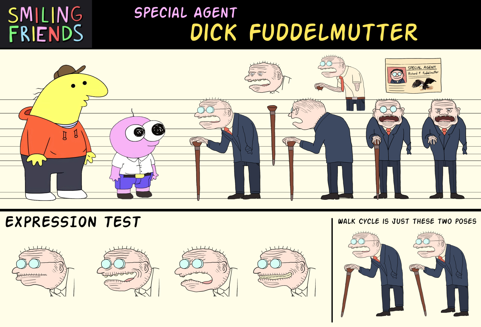 ArtStation - Smiling Friends Character Design Concepts