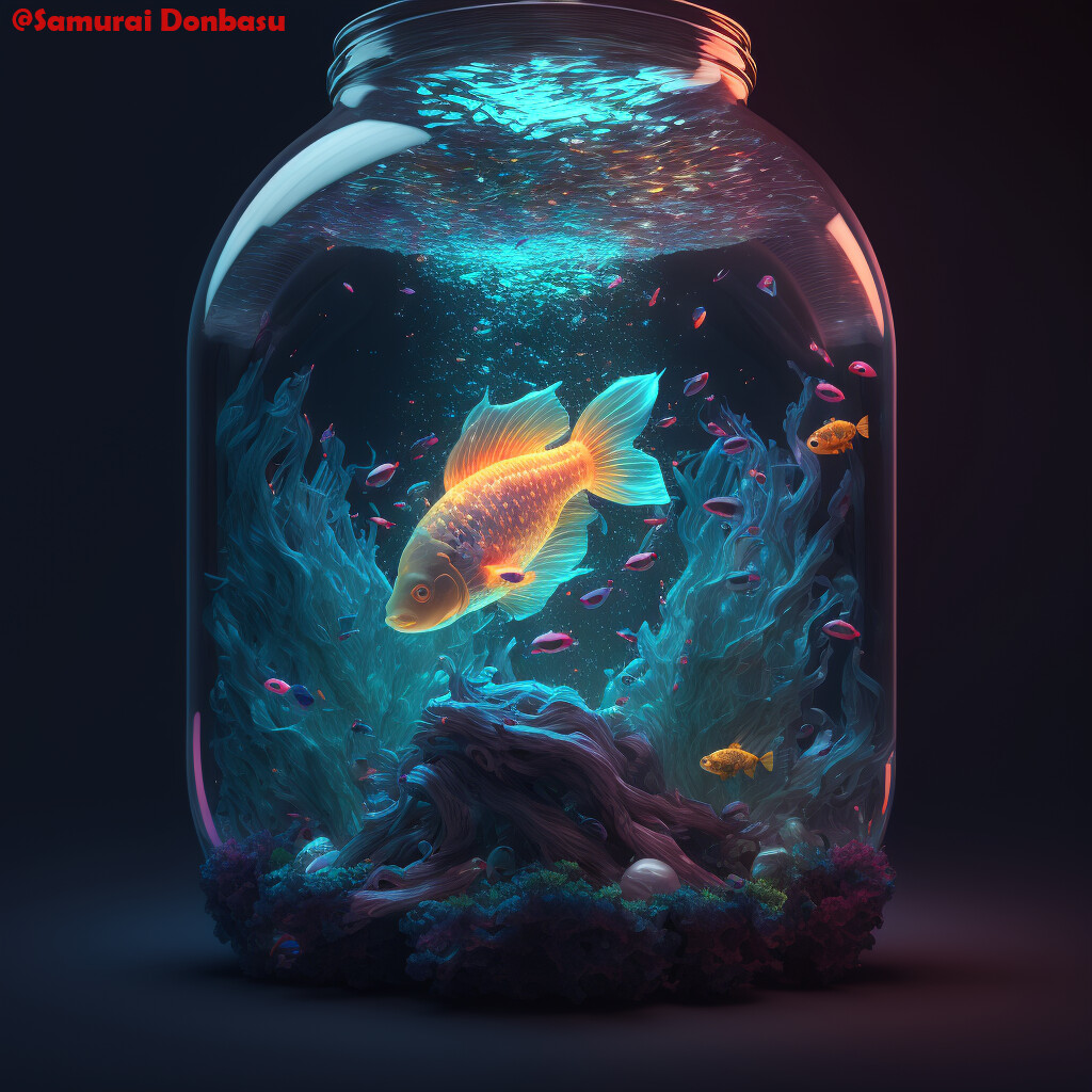 ArtStation - Aquarium with fish