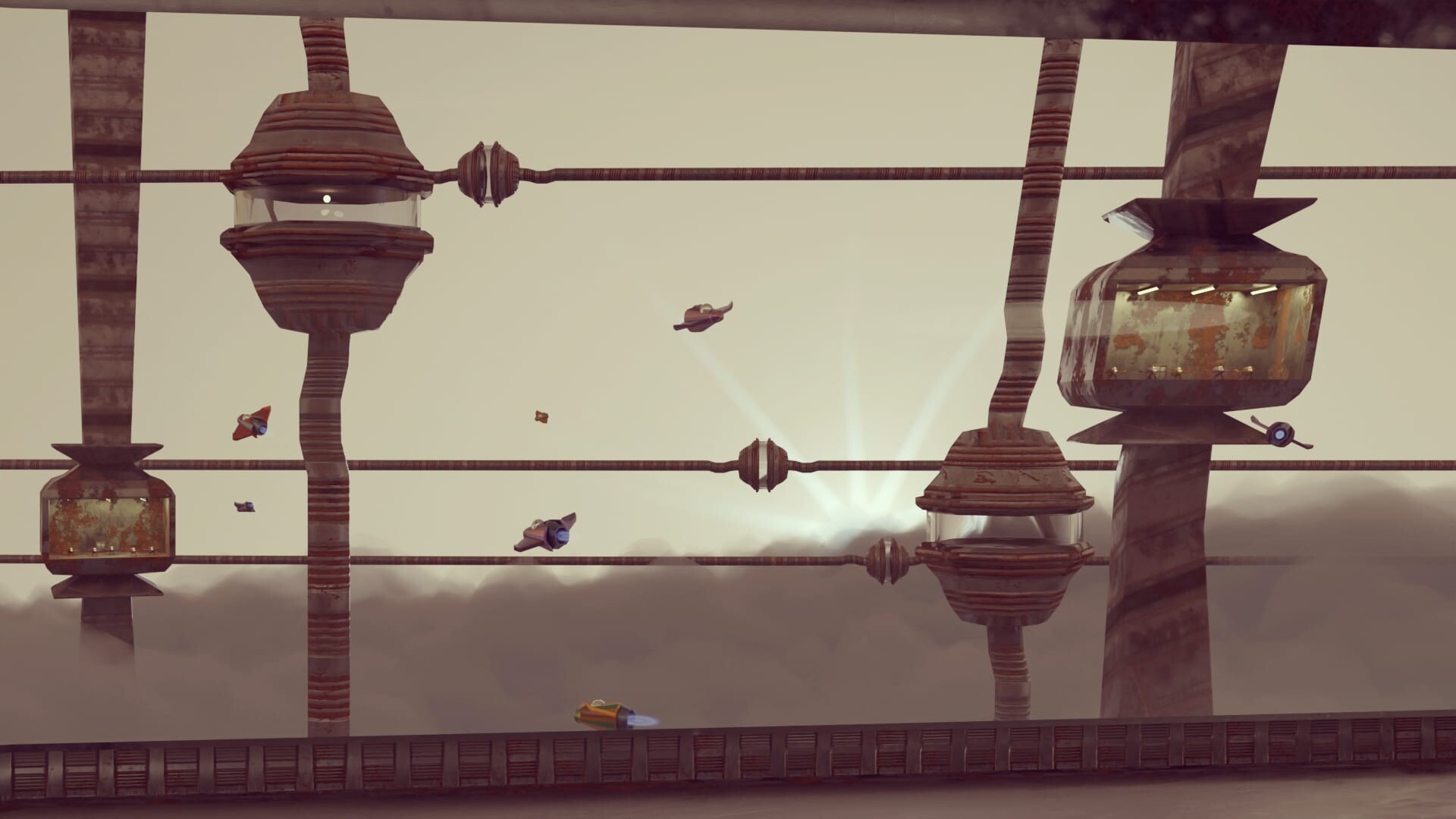 ArtStation - Sky Scrap City