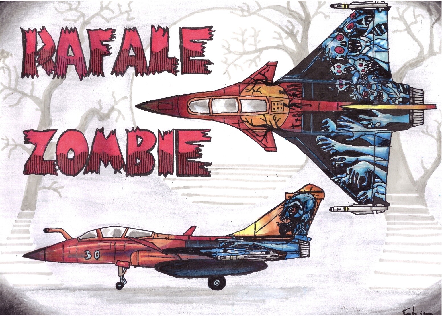 ArtStation - RAFALE ZOMBIE