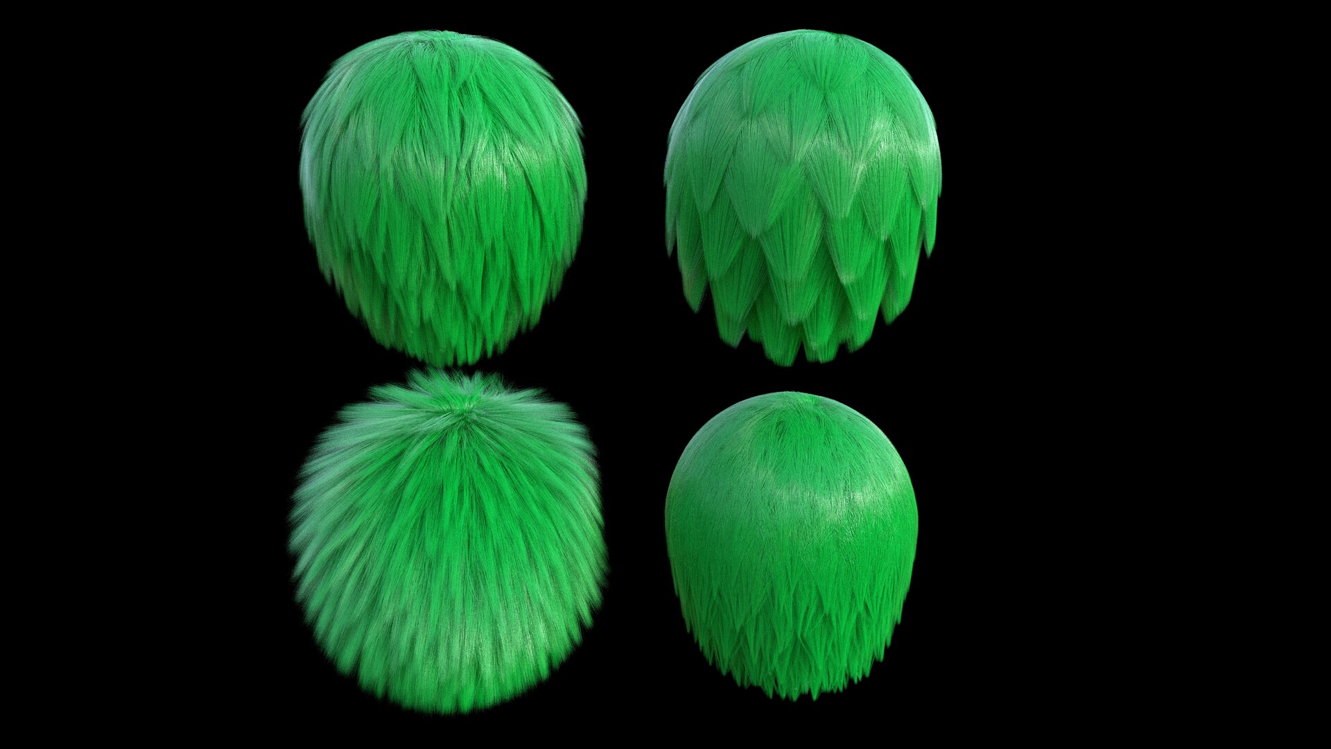 ArtStation - Fur ball - Interactive XGen Practice