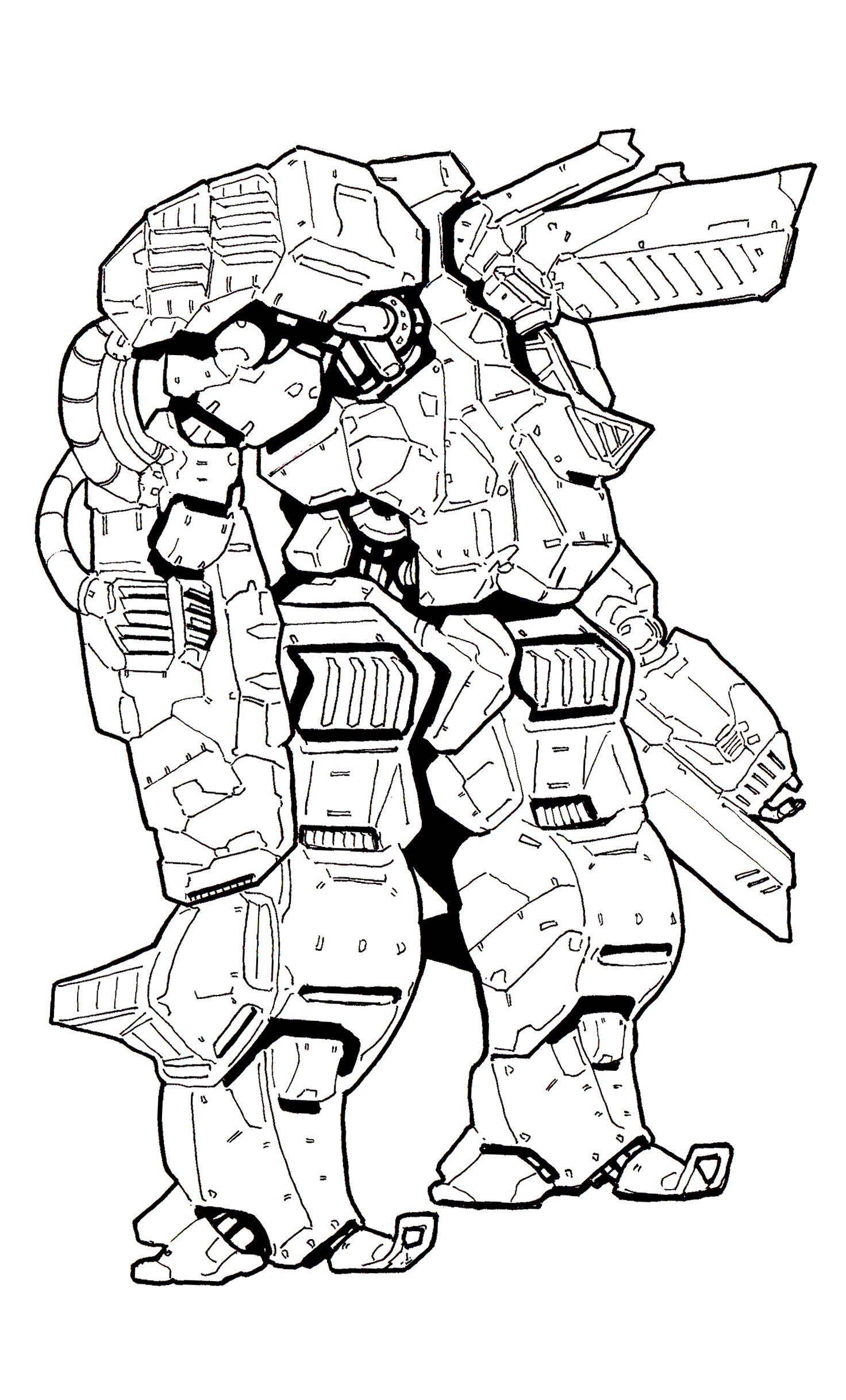 ArtStation - Exterminator Mech