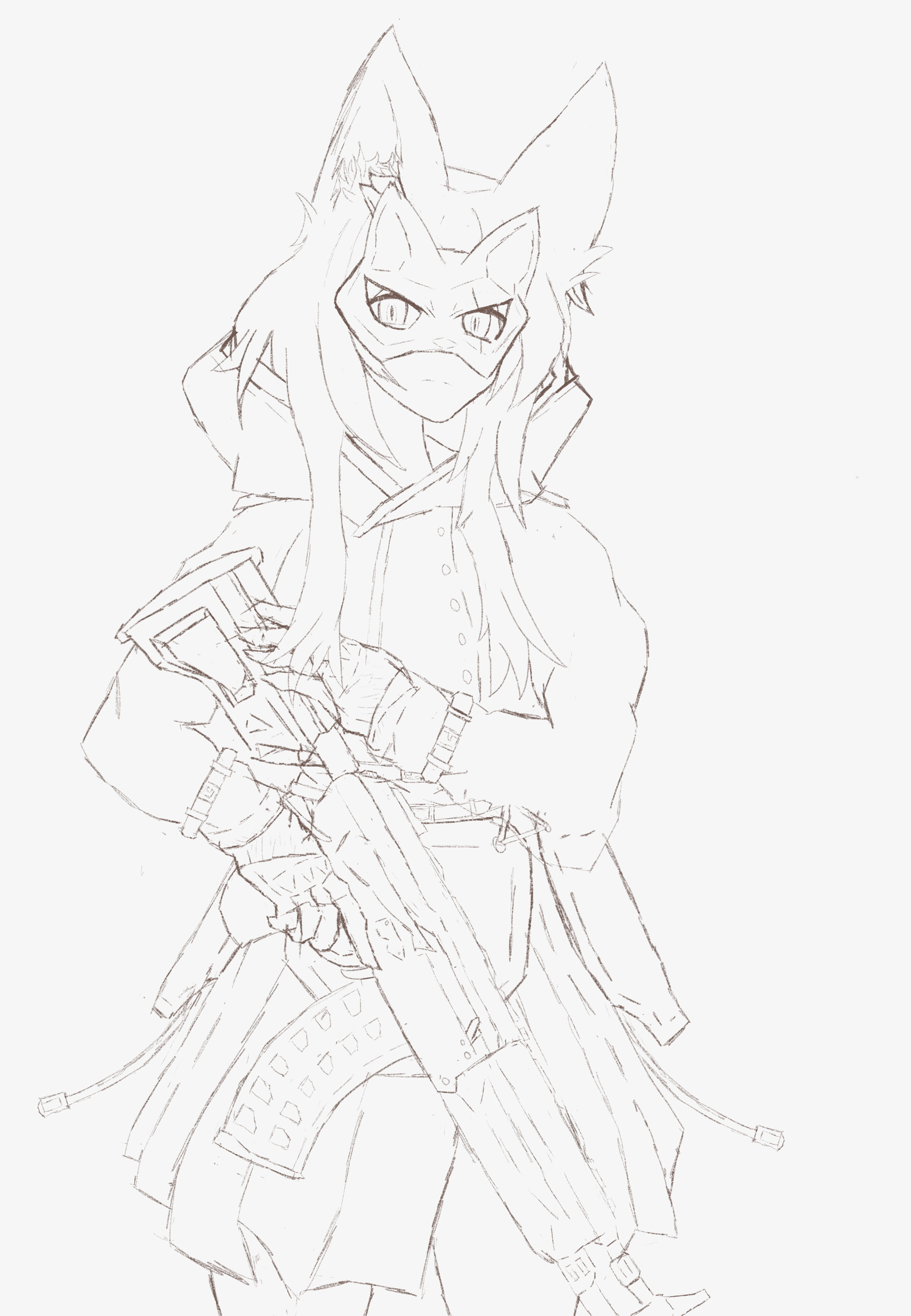 ArtStation - Hooded creature