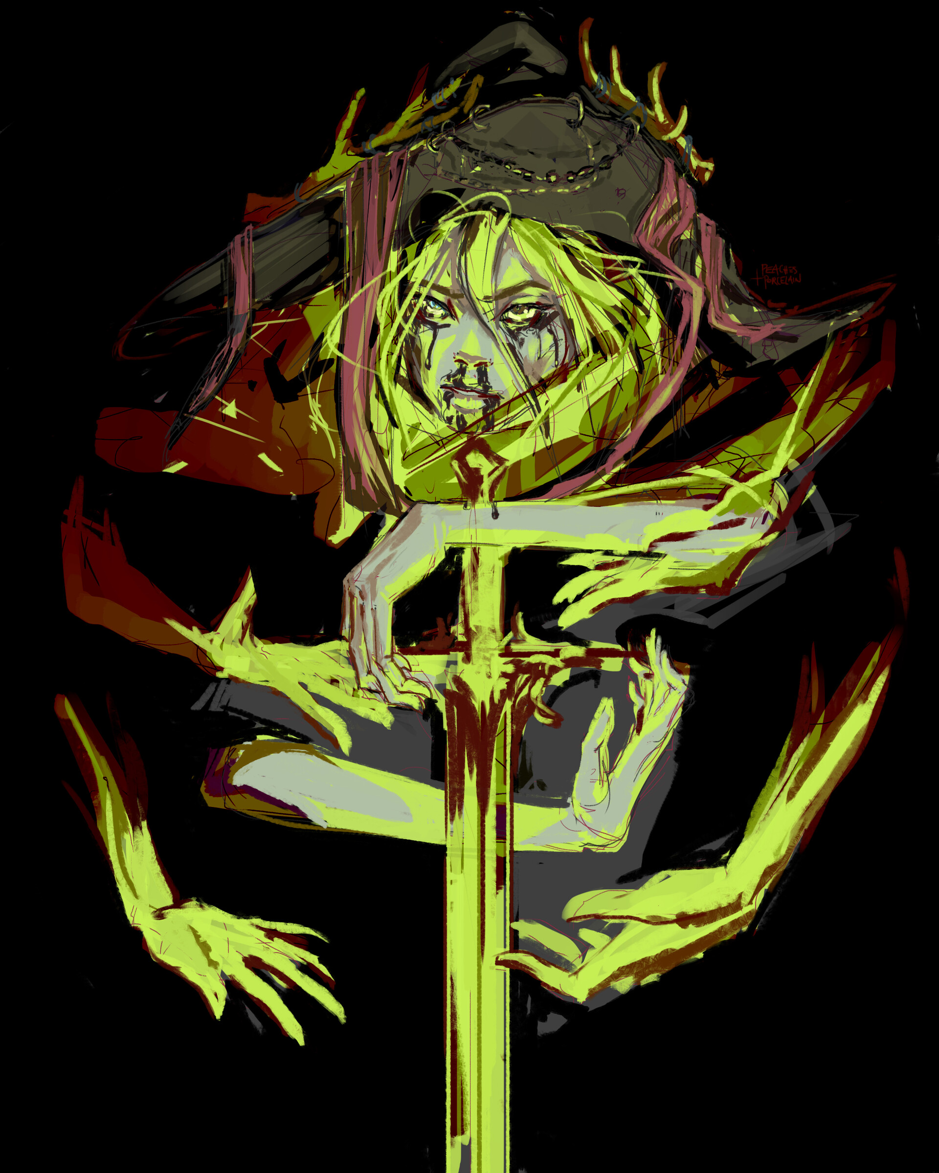 ArtStation - sword witch