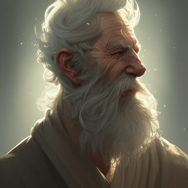 ArtStation - portrait of an old man