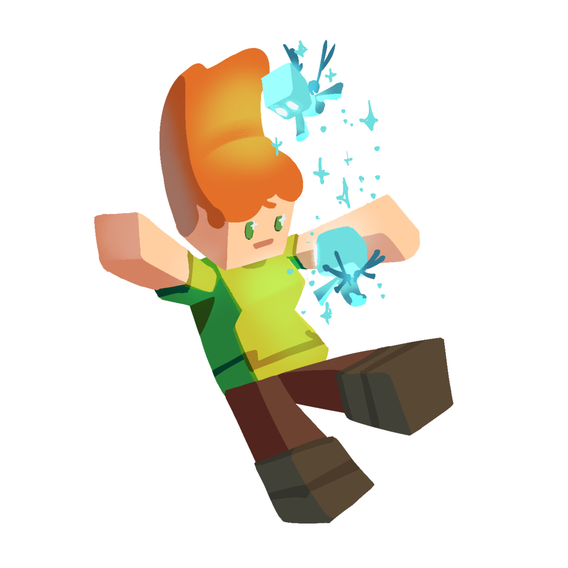 ArtStation - Minecraft Doodles