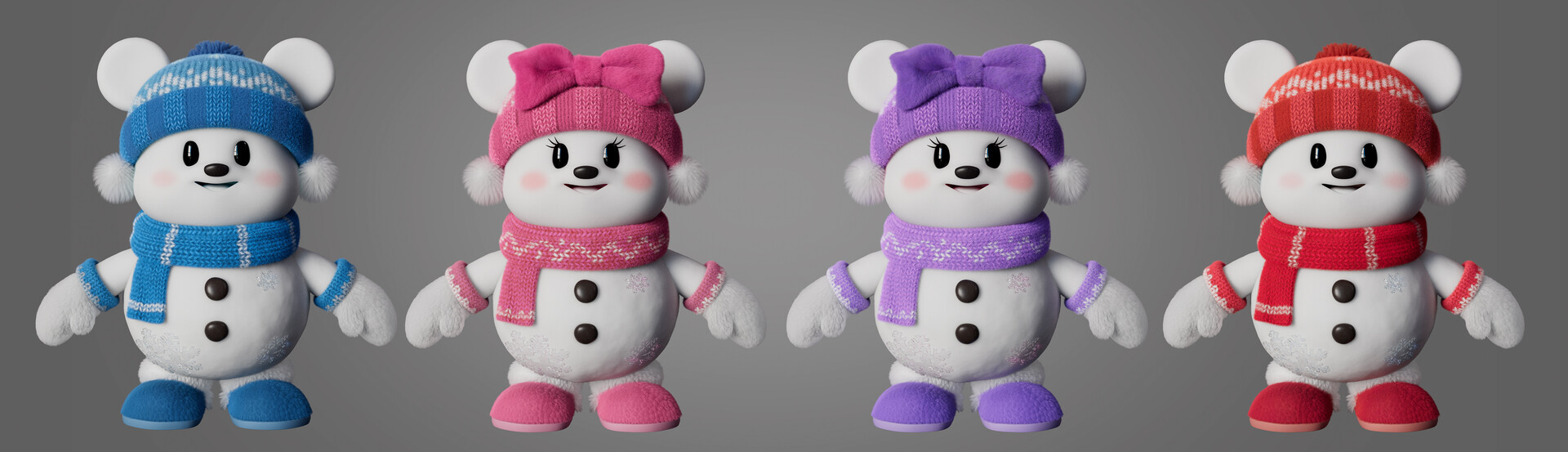 MASH STUDIO - 2022 Disney Winter Frostival - Snowies