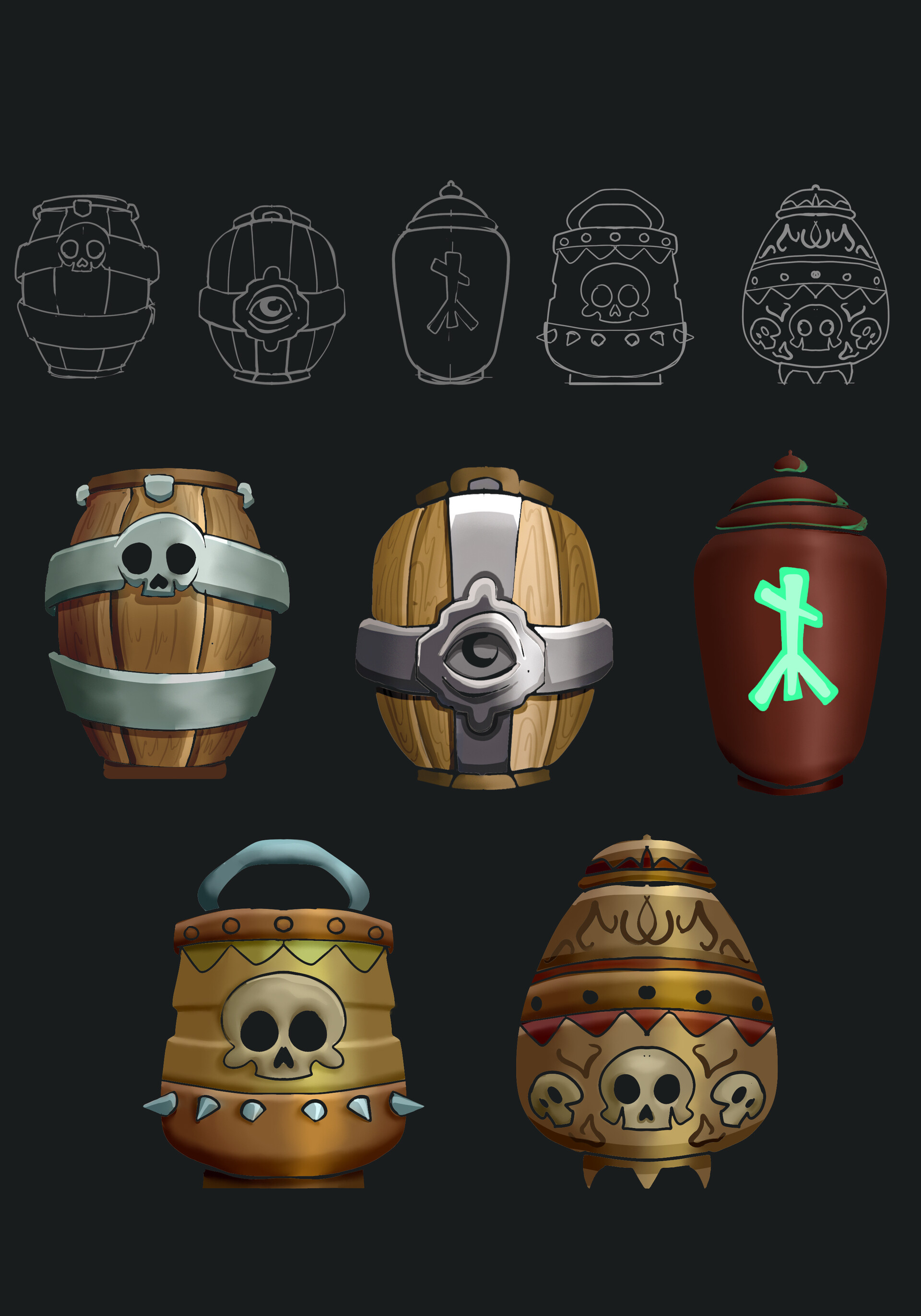 ArtStation - Props concept