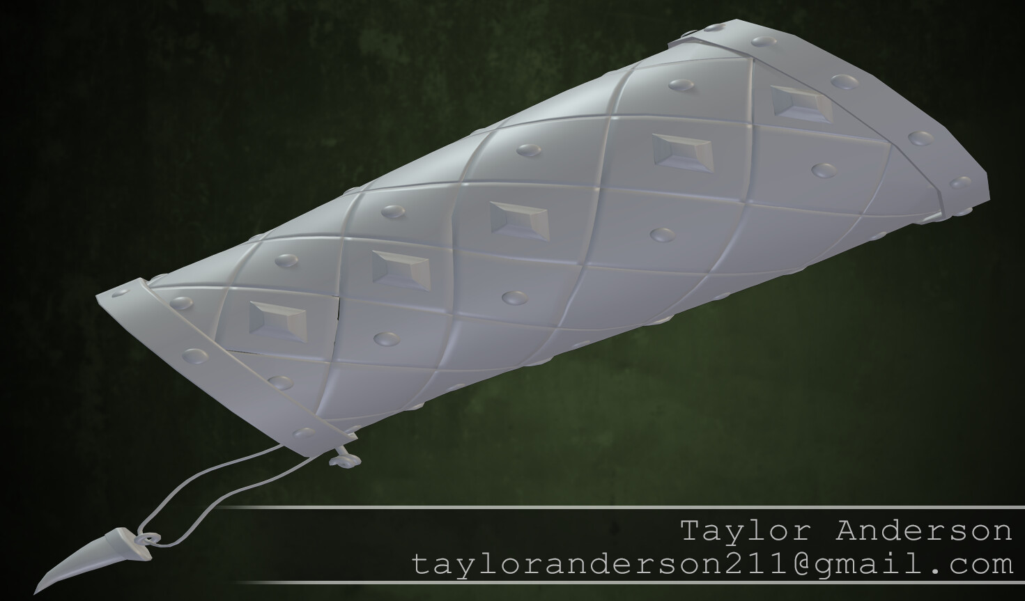 Taylor M. Anderson - Leather Bracer Breakdown