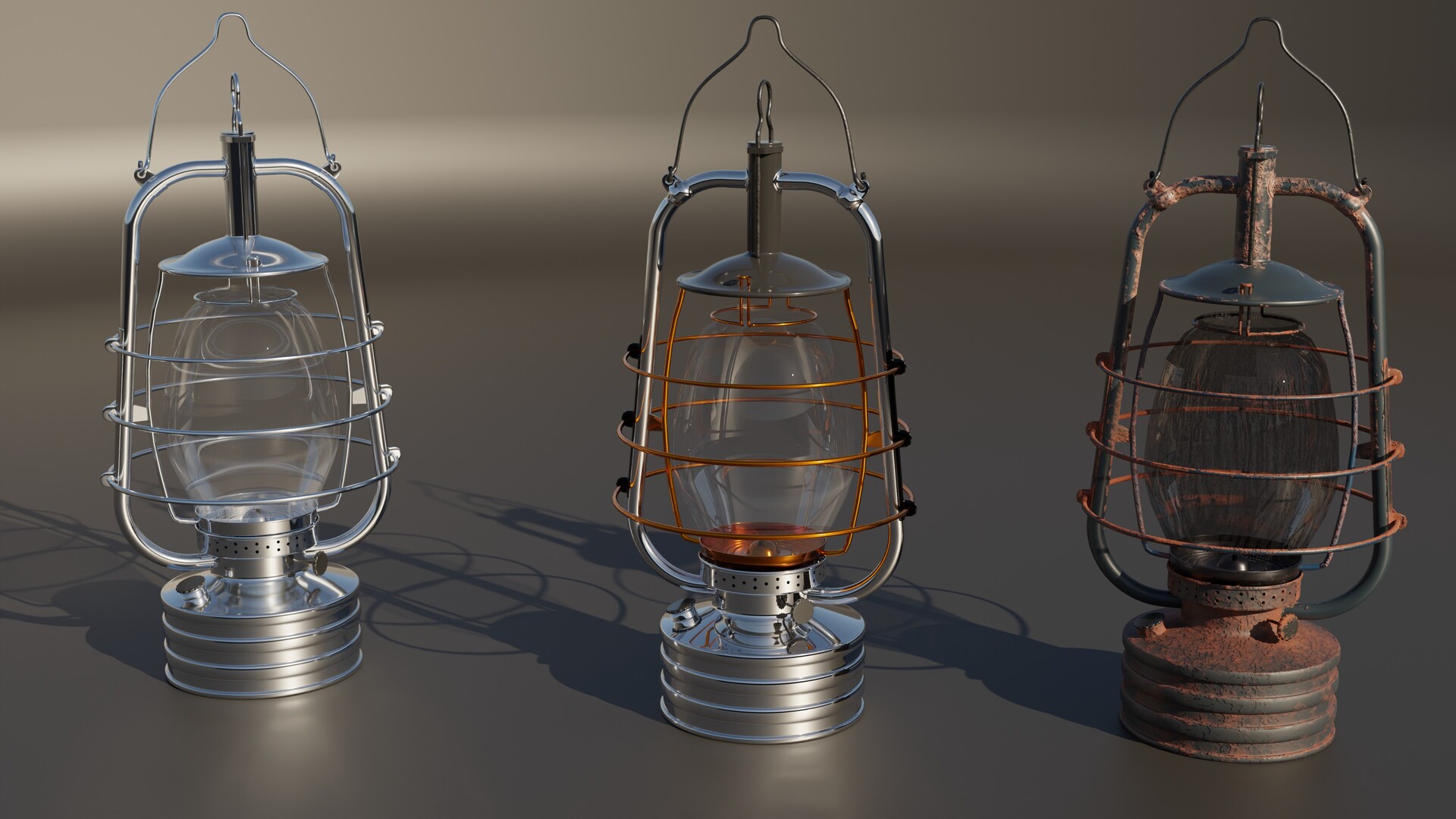 ArtStation - Lampe tempête