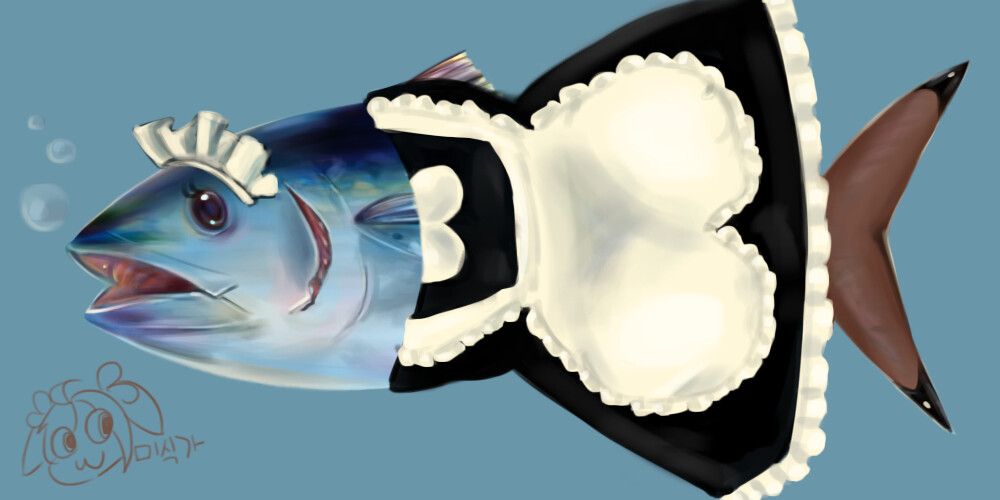 ArtStation - tuna maid