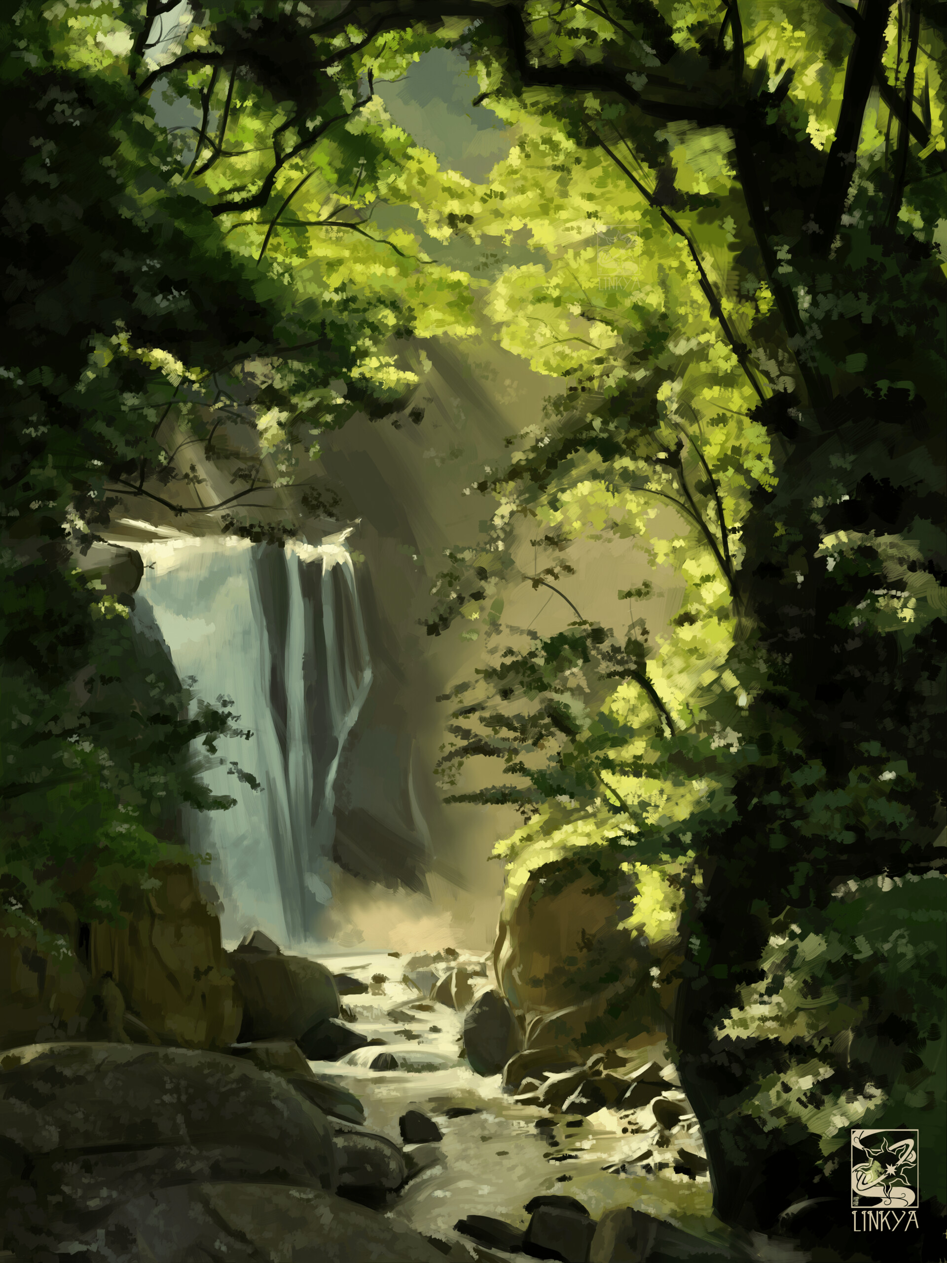 ArtStation - Forest Landscape