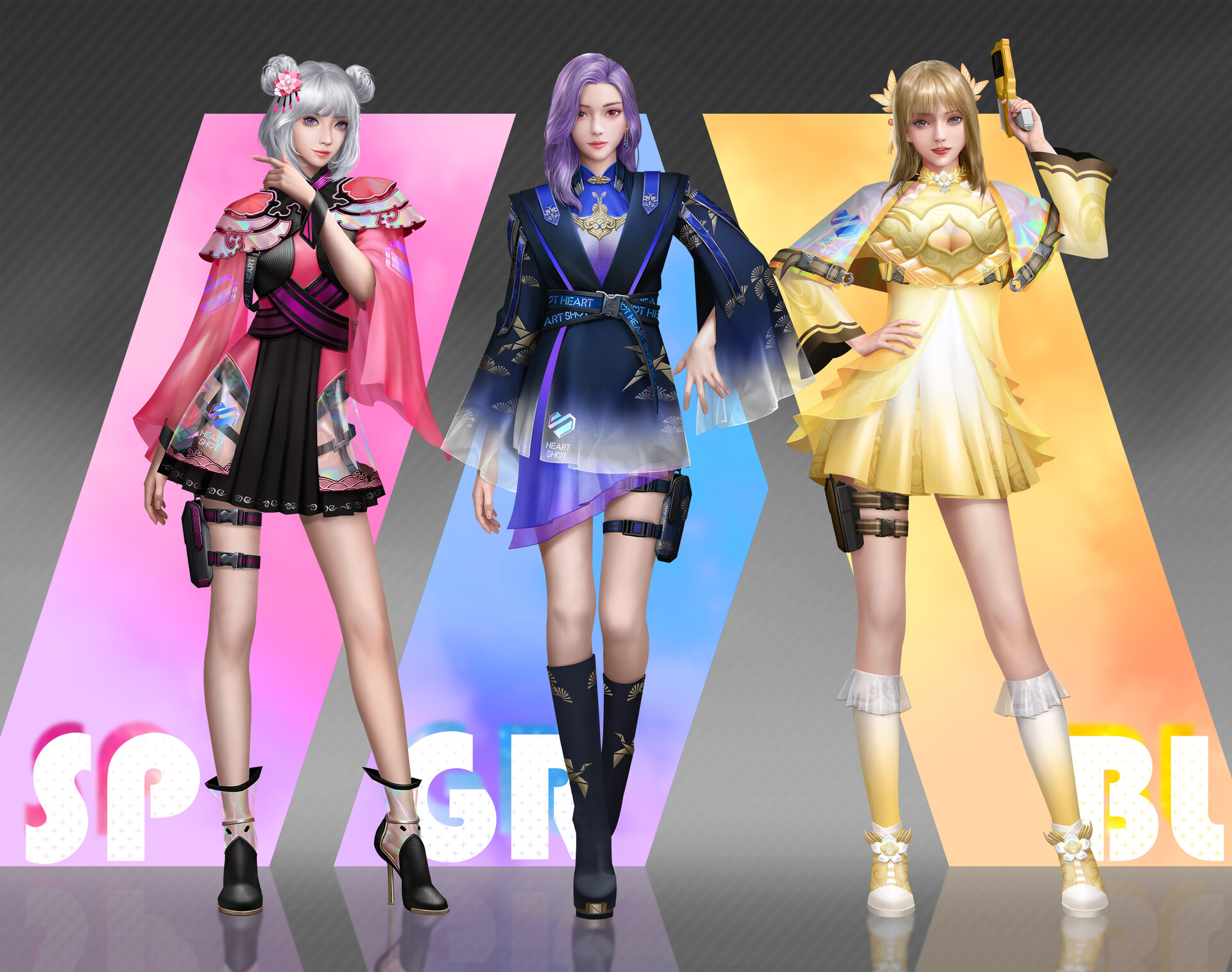 ArtStation - CF电竞女神比赛