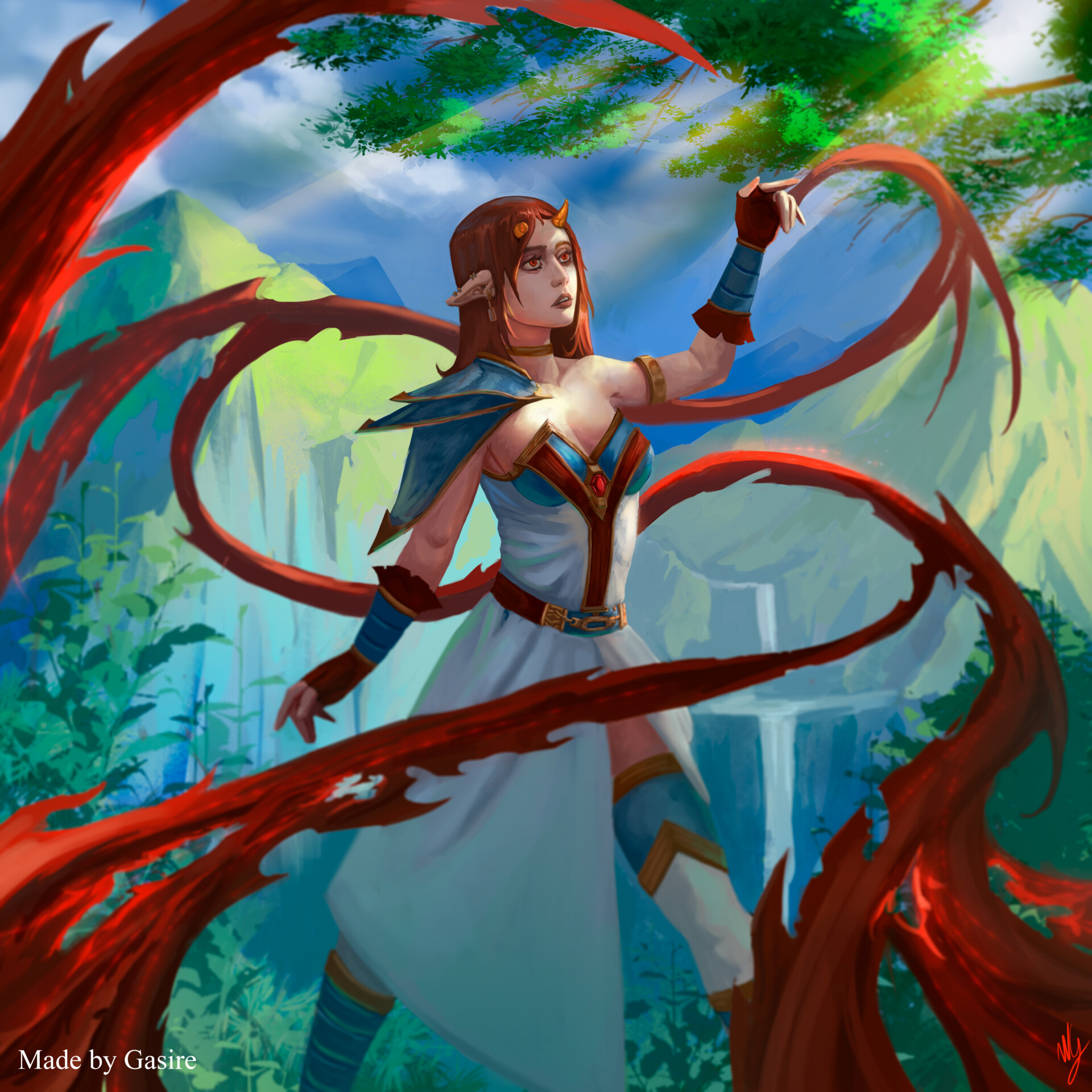 ArtStation - Rose - Personal project.