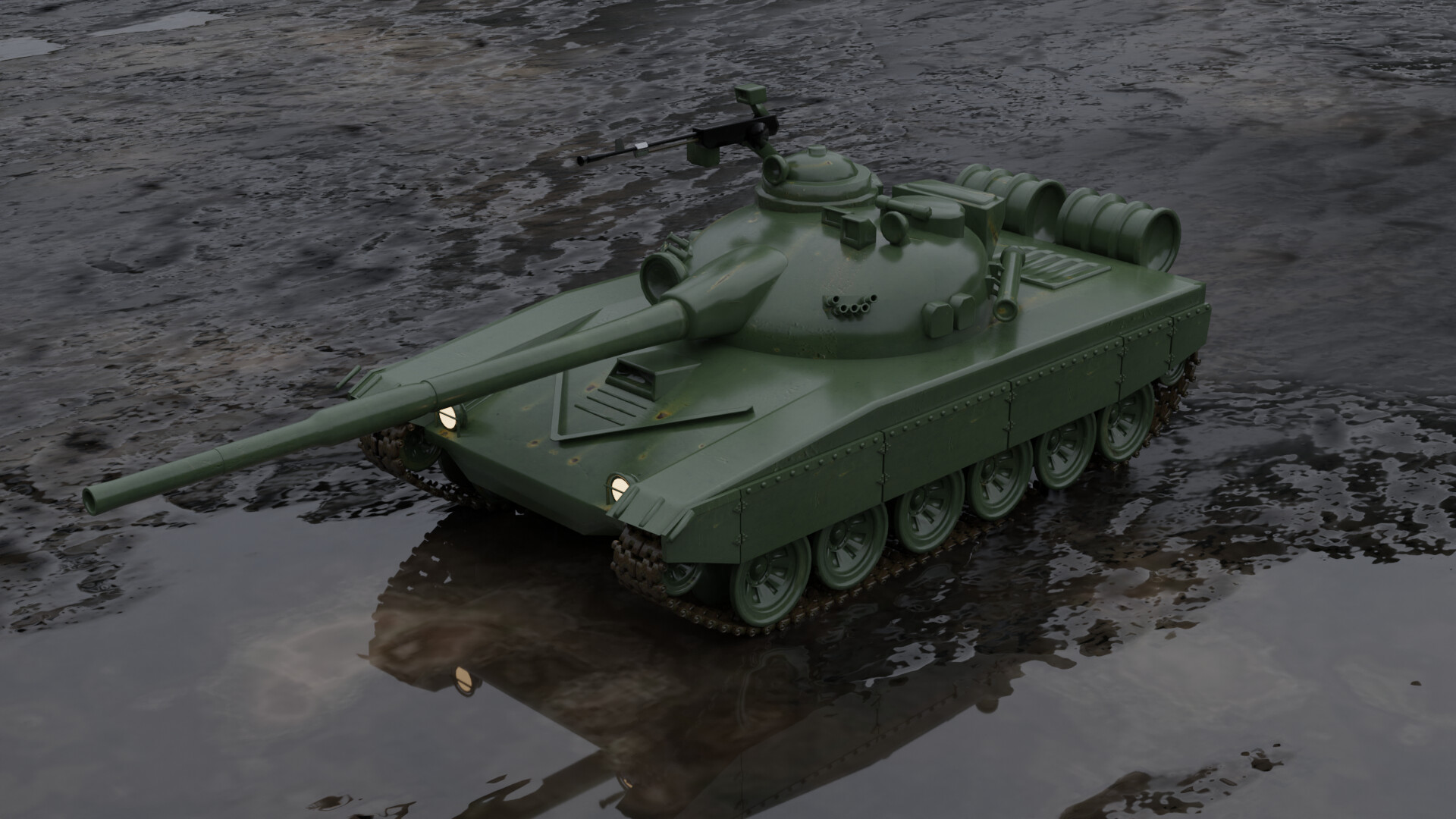 ArtStation - T-72 First Generation