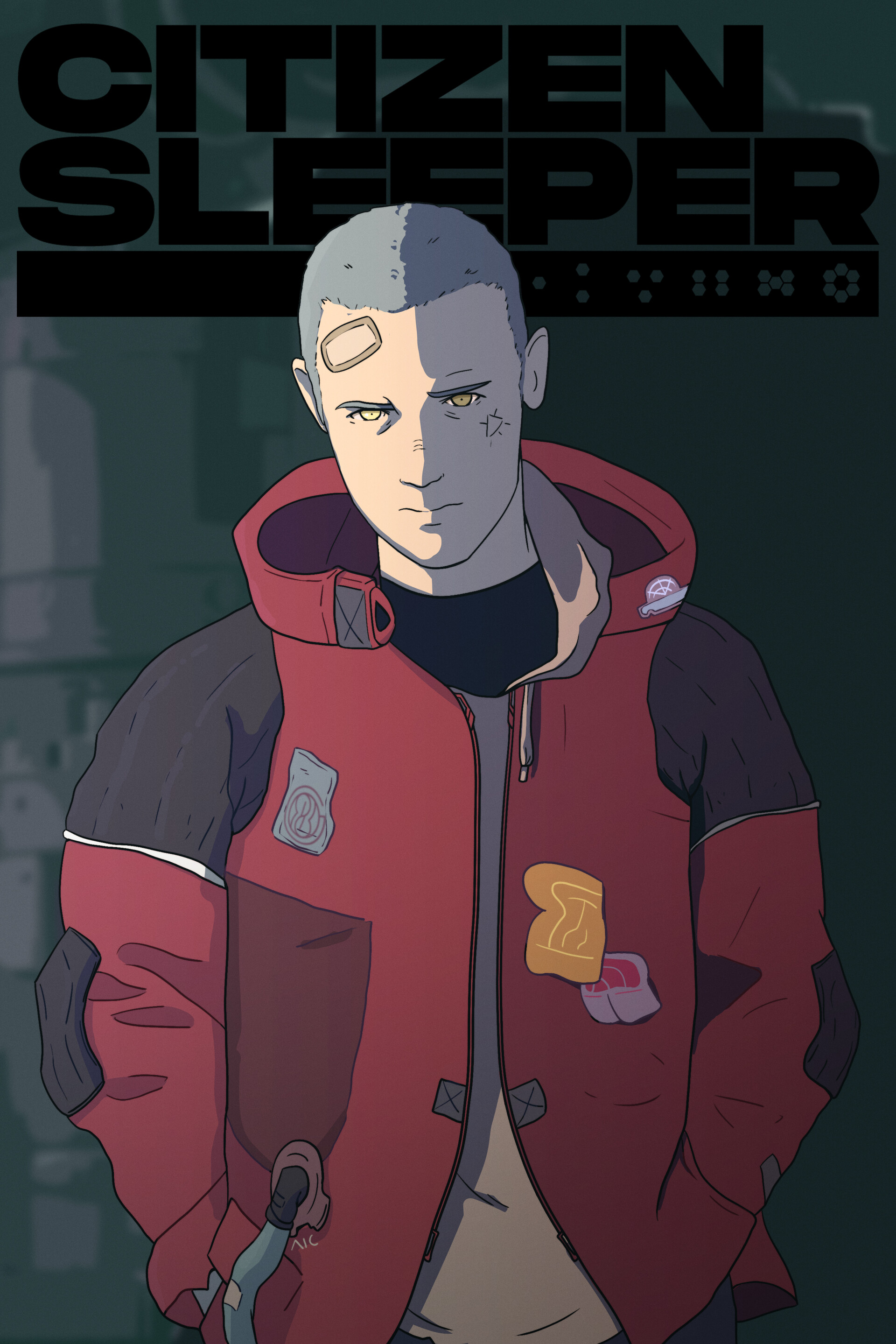 ArtStation - Moritz from Citizen Sleeper